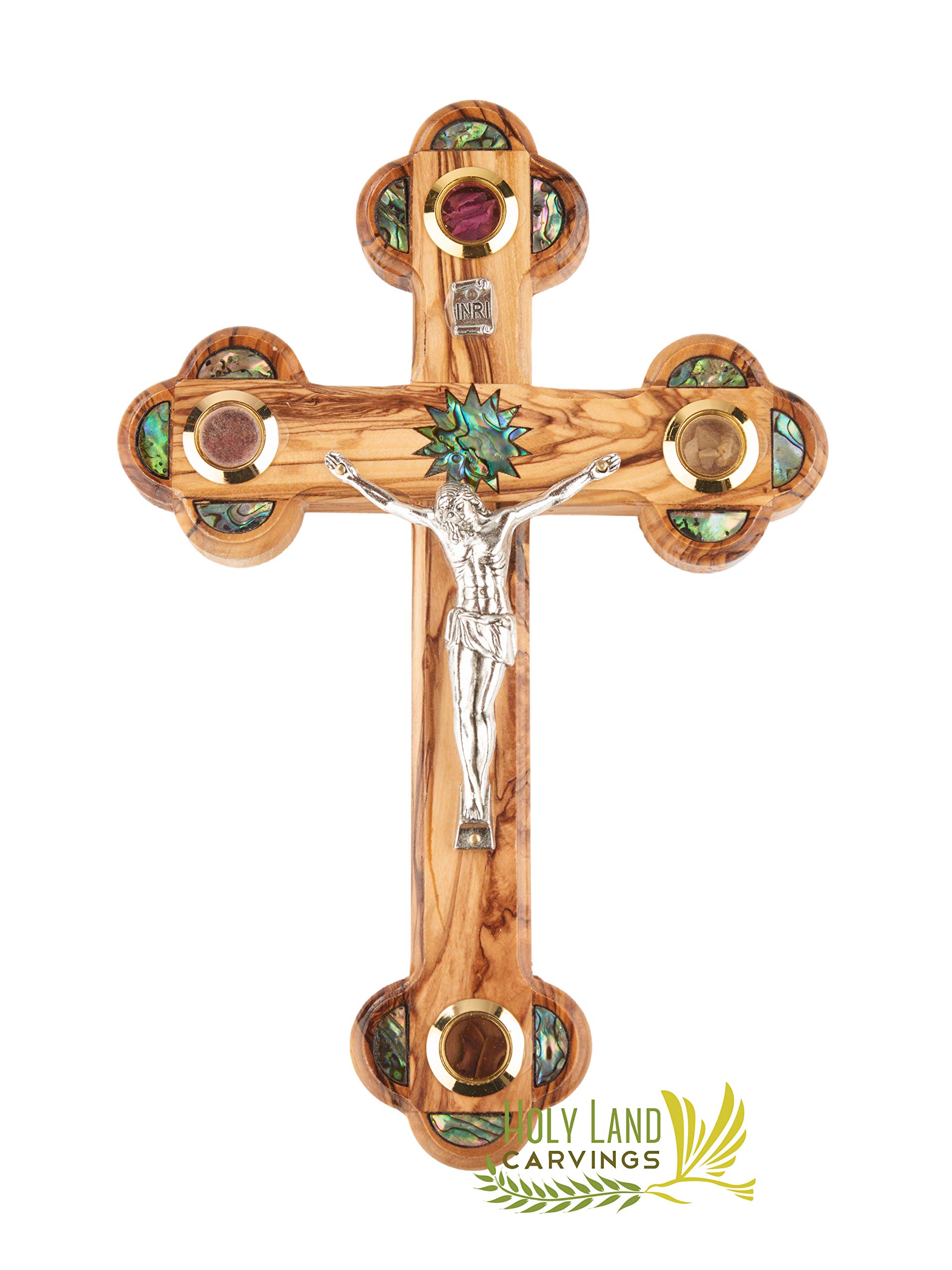 11 Inch Wall Cross Crucifix Holy Land Cross Made Olive | Desertcart Sri ...