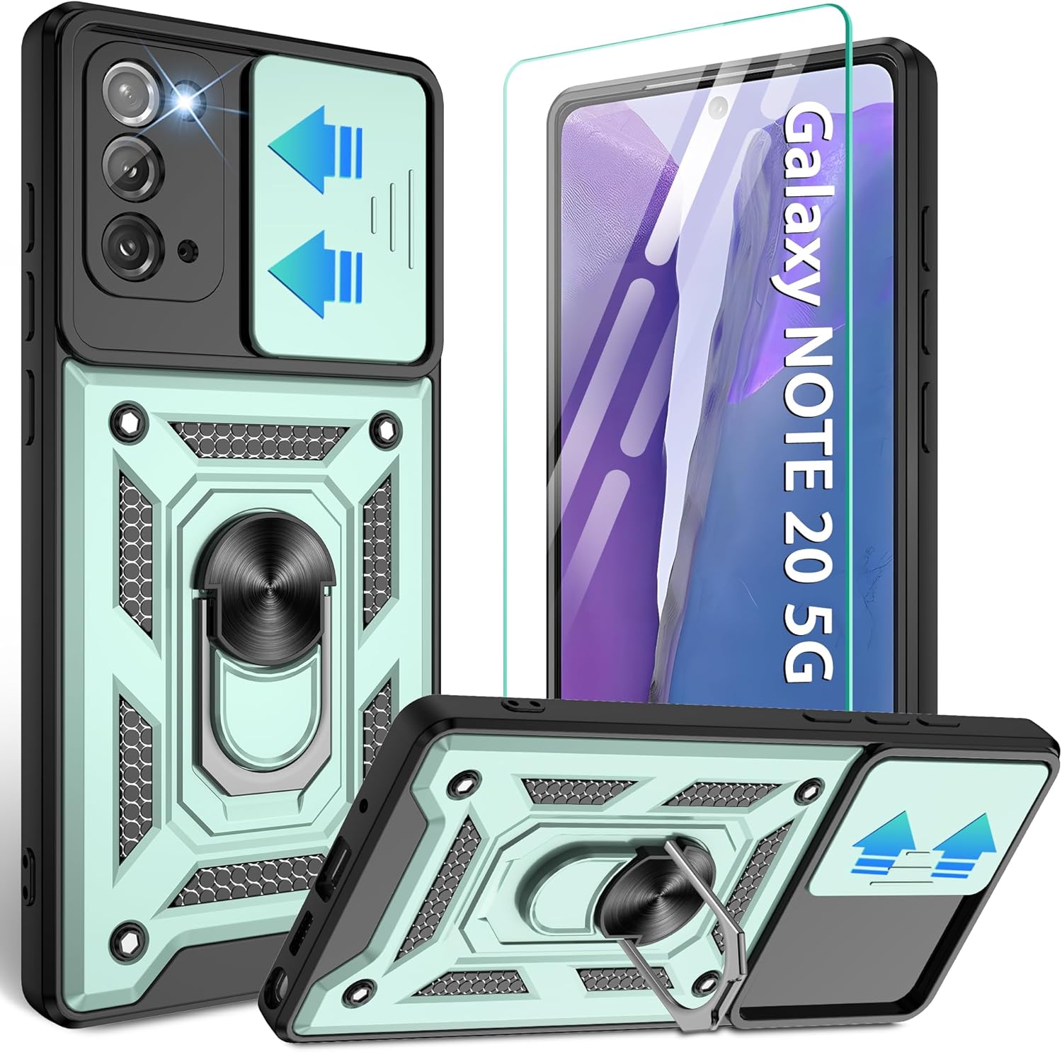 Amazon.com: Compatible with Samsung Galaxy Note 20 5G Case,Note 20 Case ...