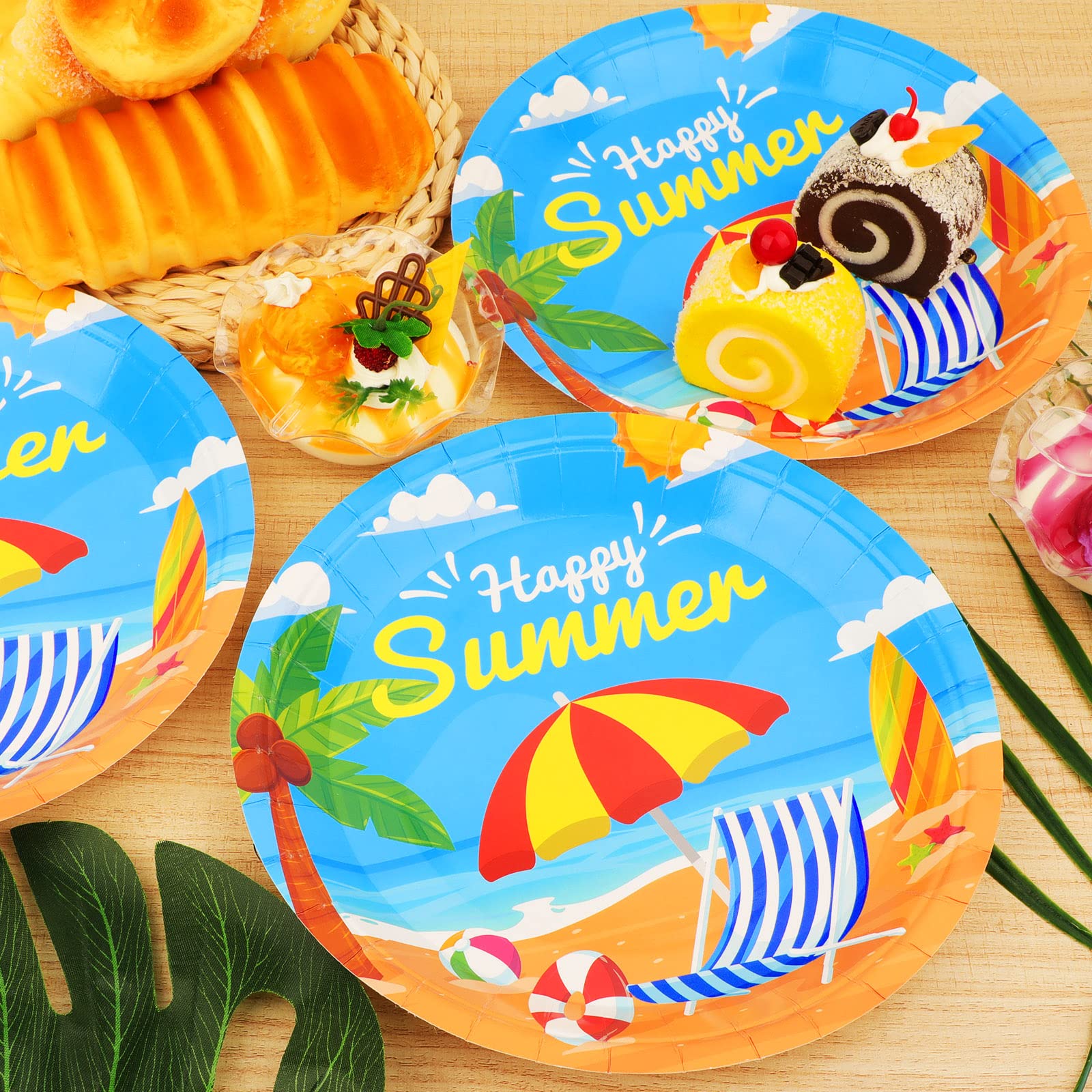 Beach Theme Party Plates