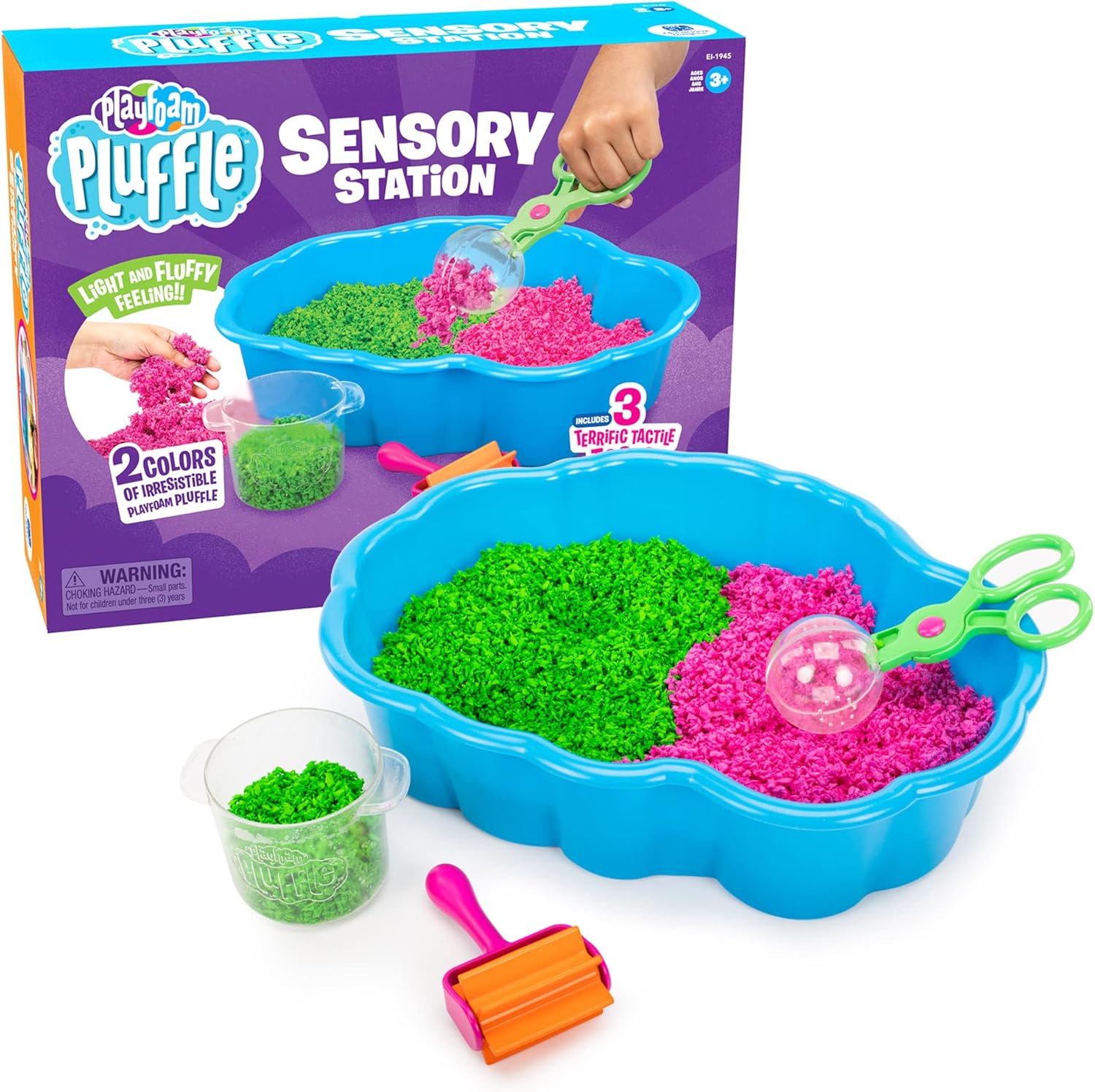 Amazon.com: Educational Insights Playfoam Pluffle Sensory Station with ...