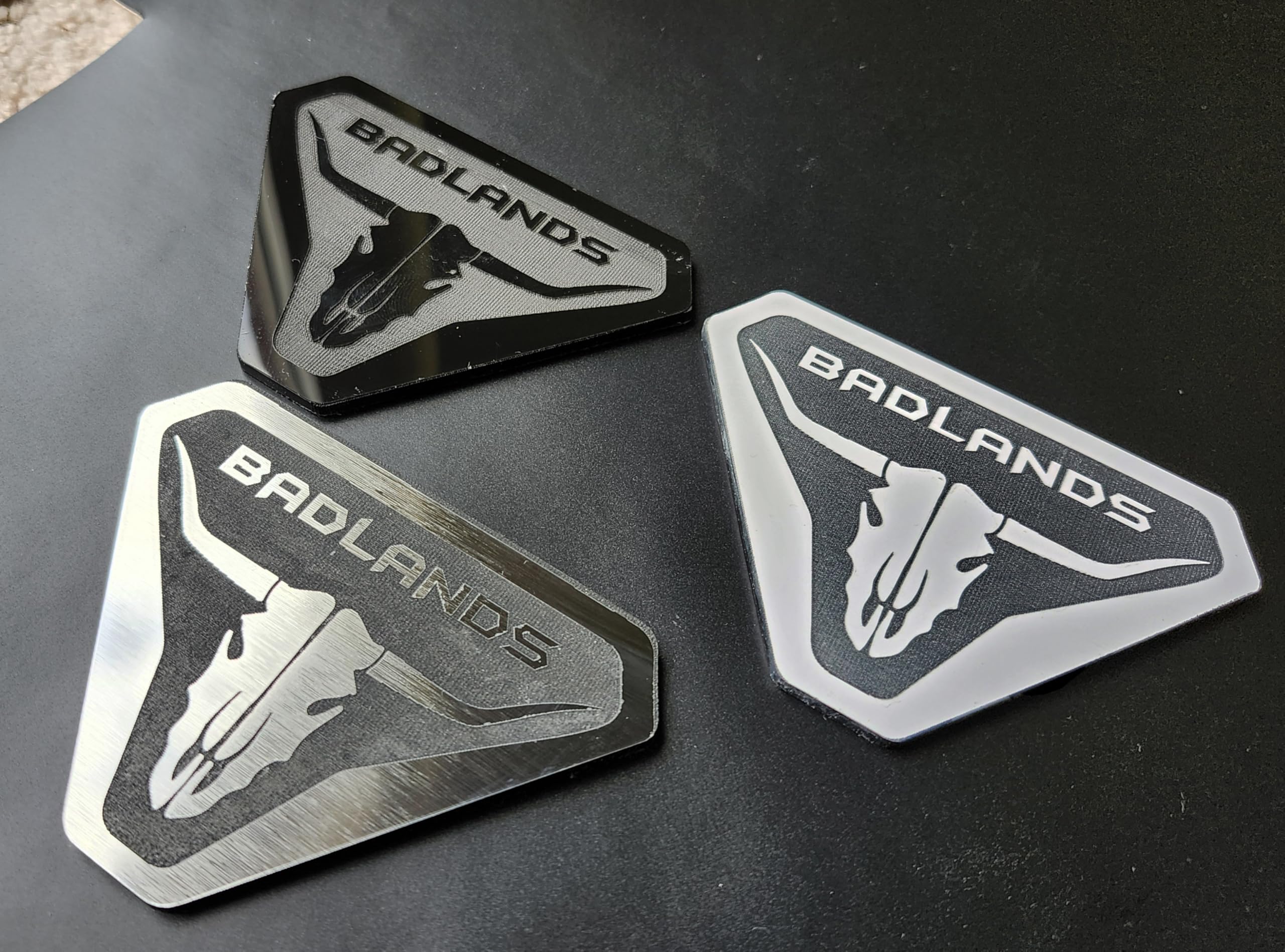 Amazon.com: Custom Badlands Emblem Badge Logo Compatible with Ford ...