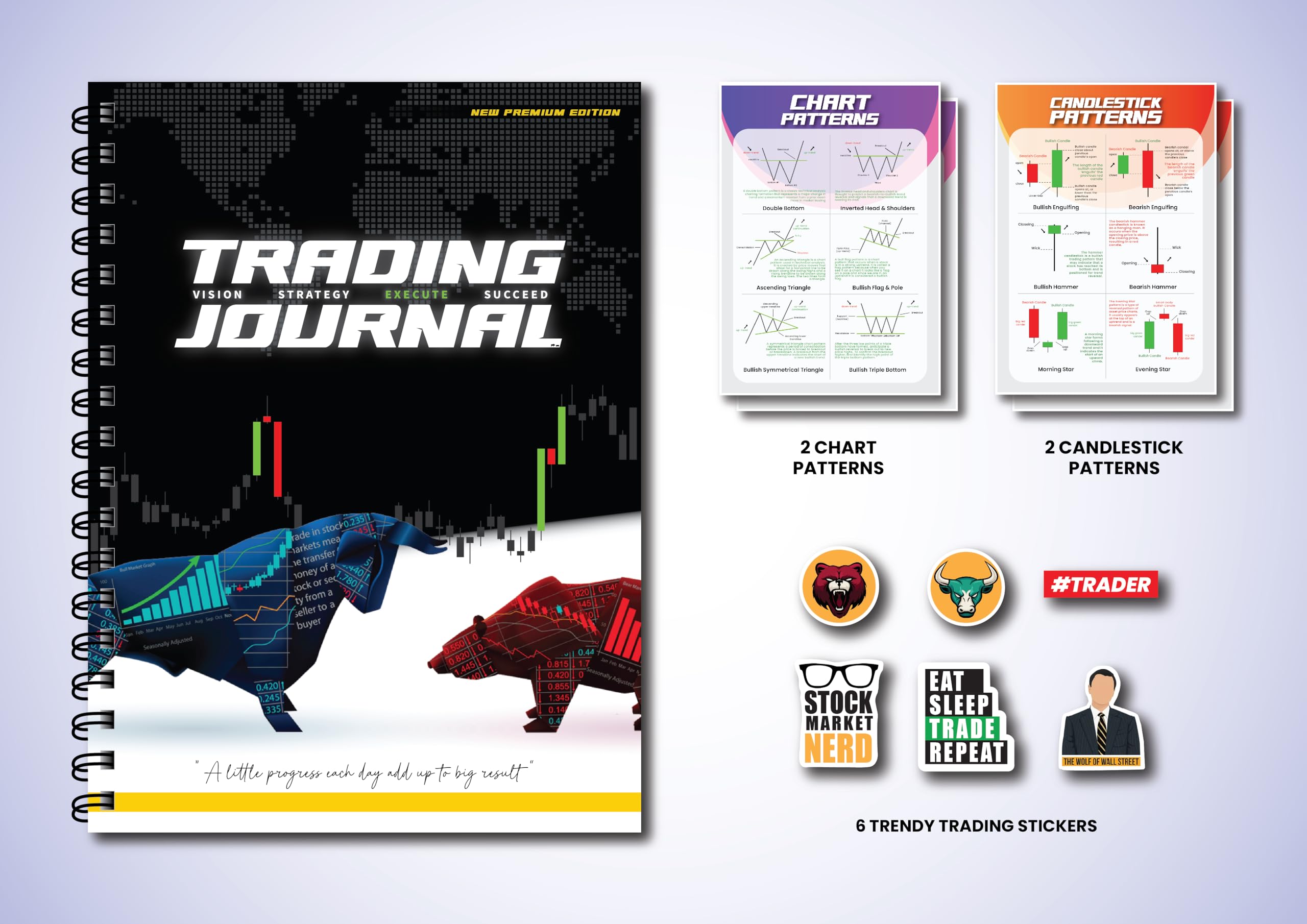 Buy Trading Diary Journal [New Premium Edition]+Trading Calendar ...