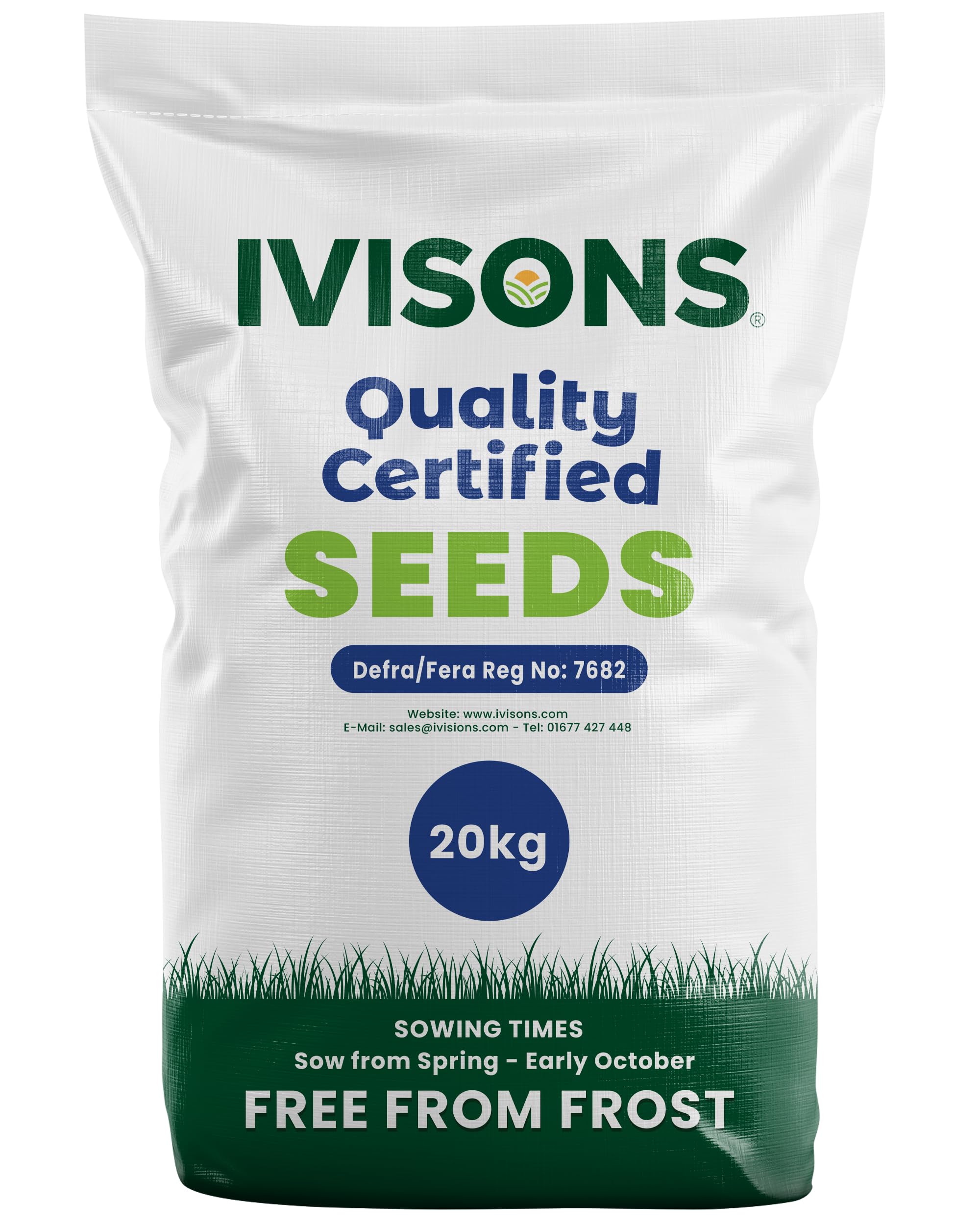 Buy Ivisons Gateway & Paddock Grass Seed Mix | Improves Grass Density ...