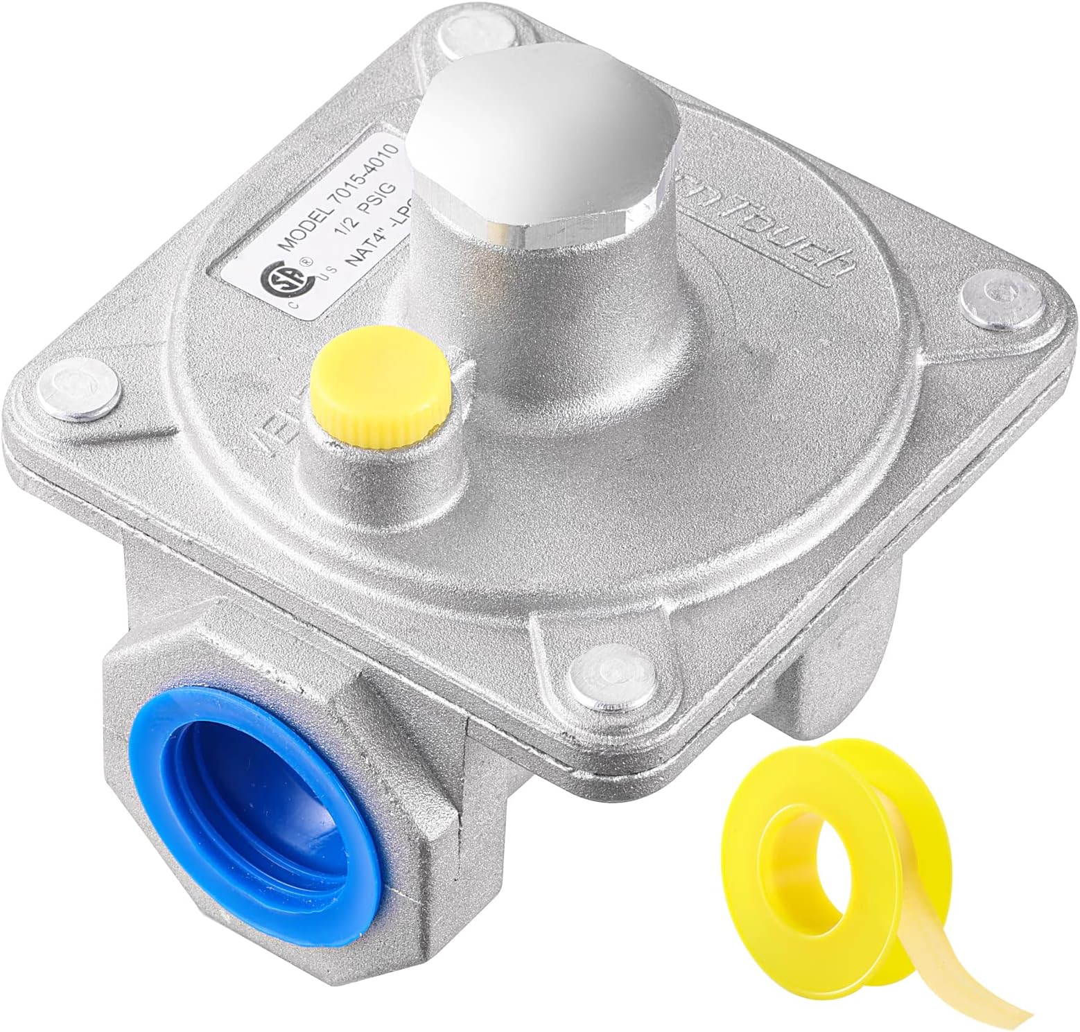 Amazon.com: Natural Gas Pressure Regulator, Propane Regulator with 3/4 ...