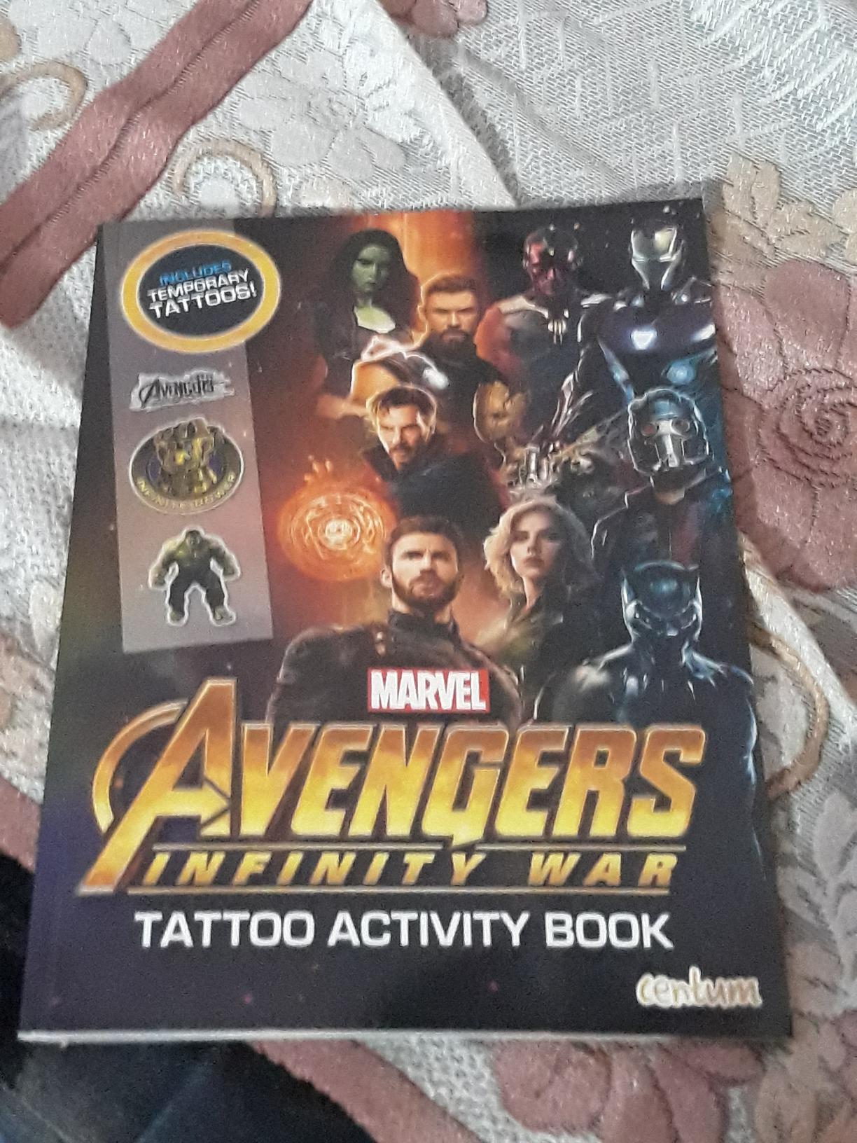 Buy Avengers Infinity War - Tattoo Activity Book Book Online at Low ...