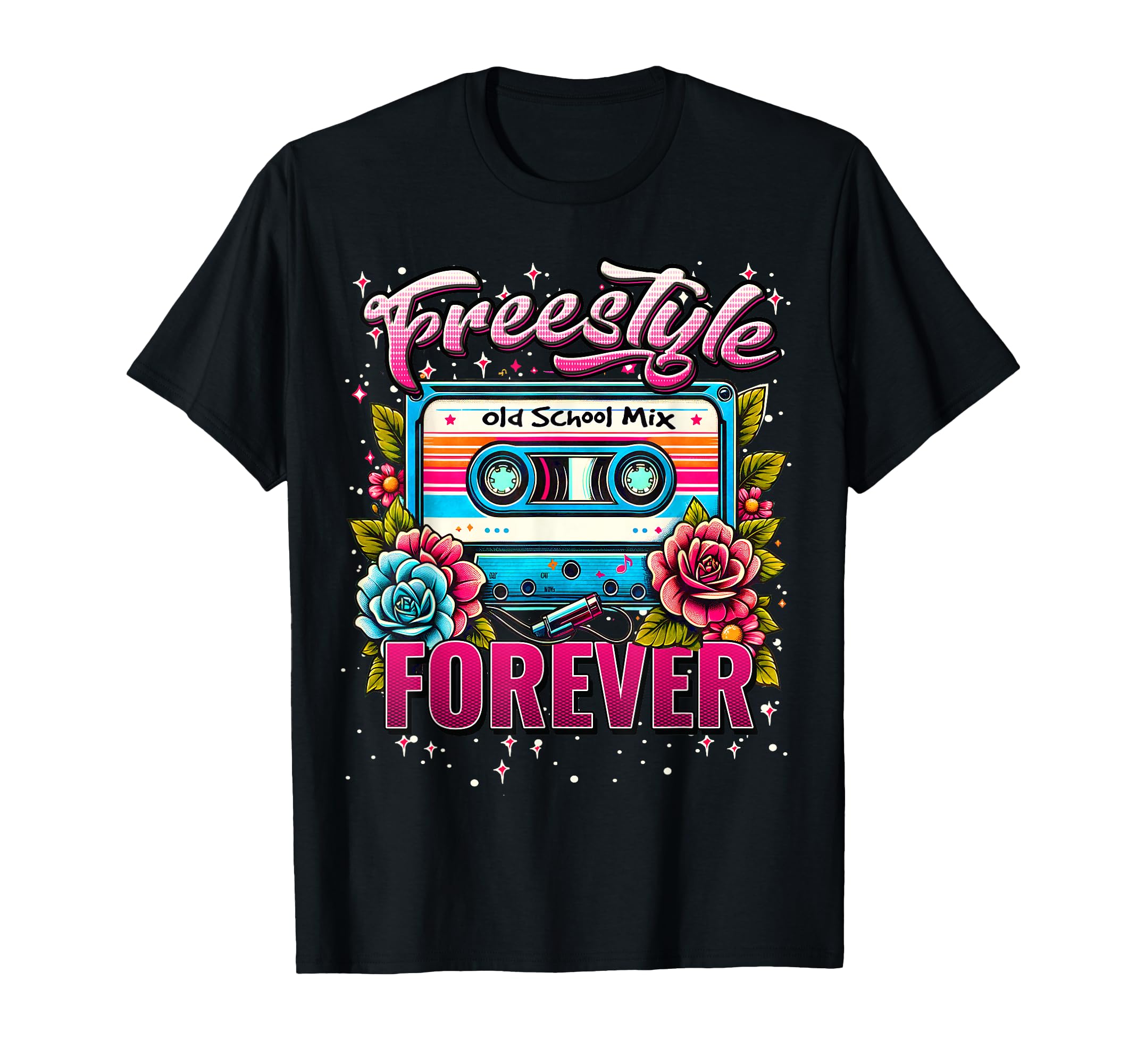 Amazon.com: Freestyle Forever Retro 80s Cassette Perfect Concert T ...
