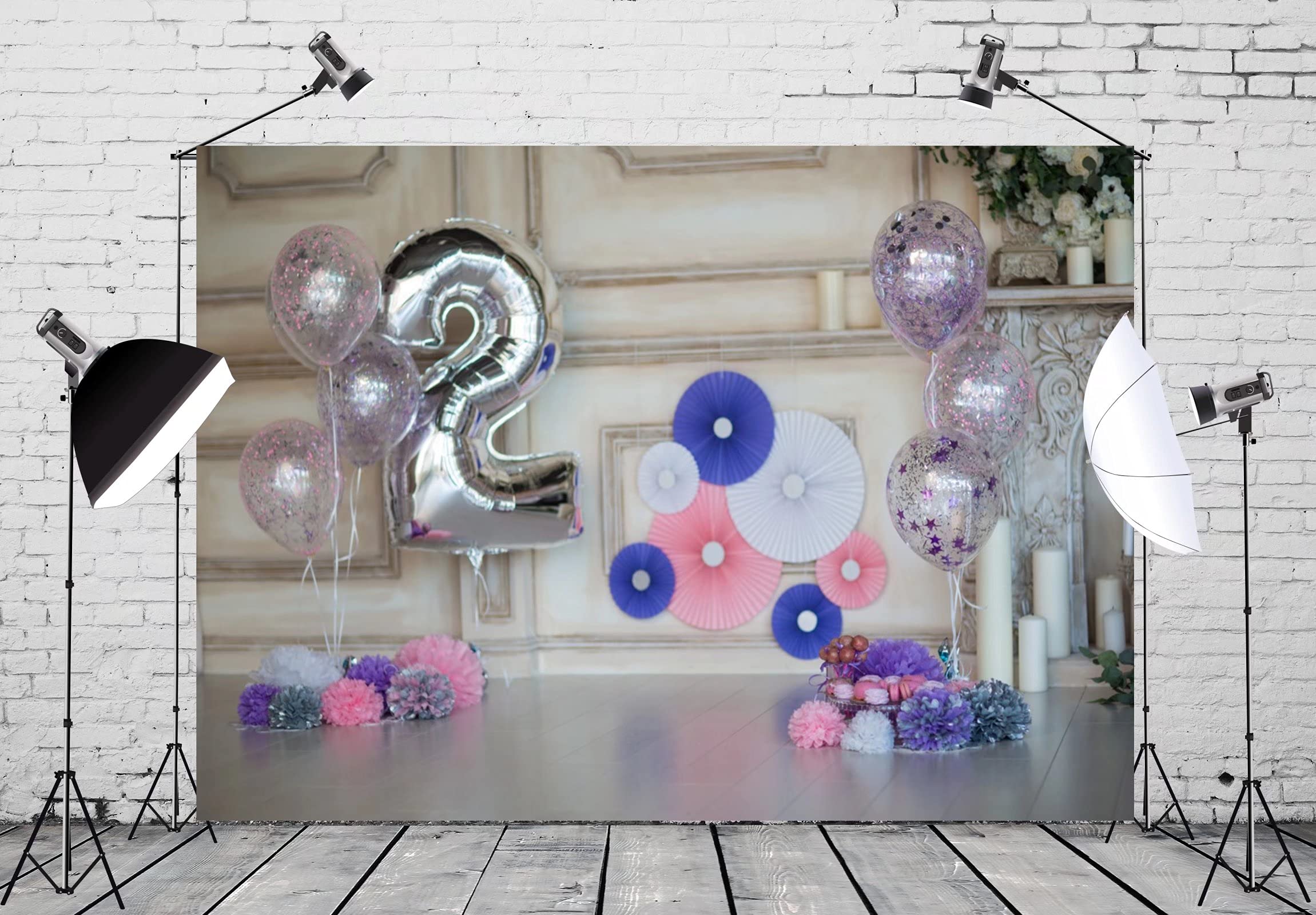 2nd Birthday Party Background