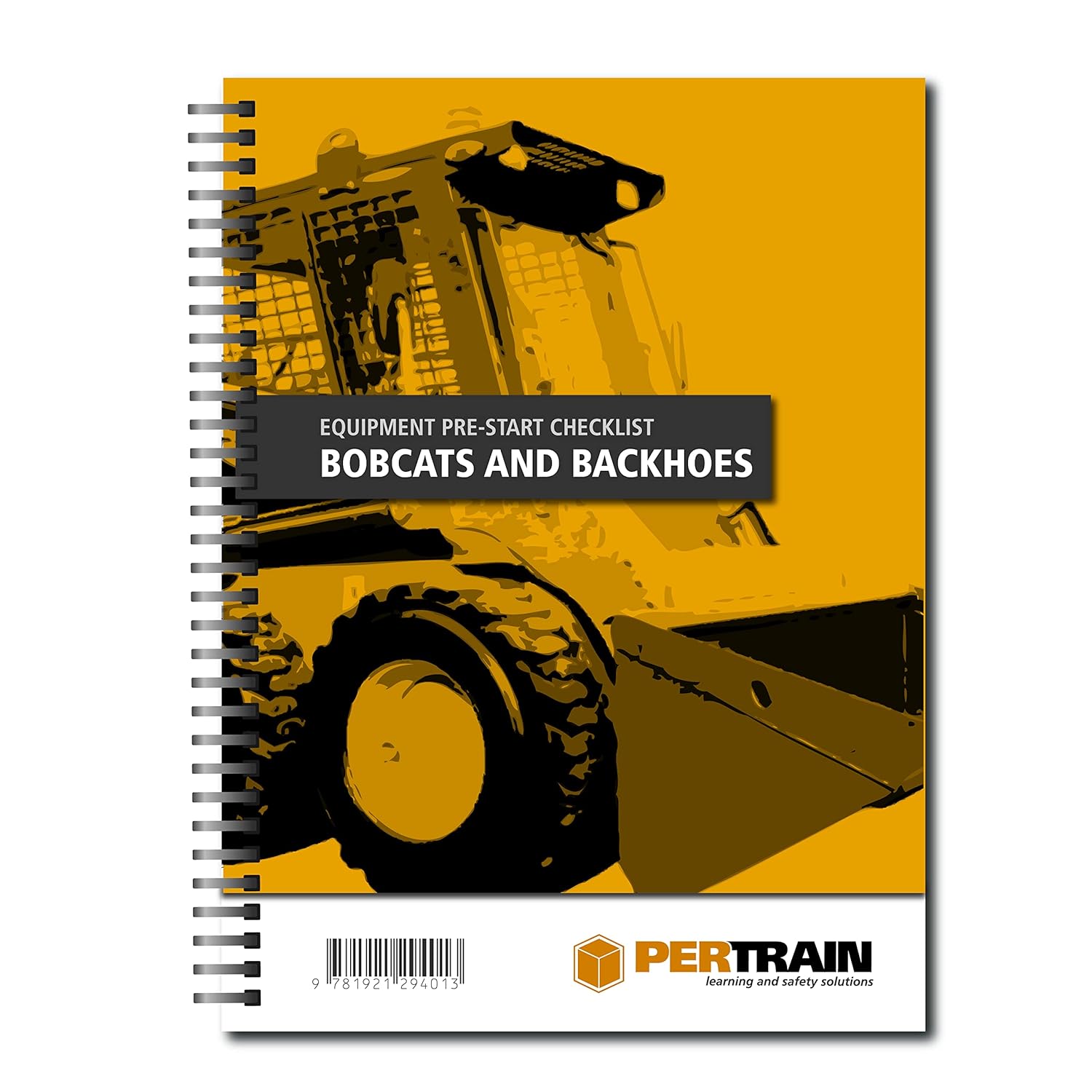 Bobcat and Backhoe Pre-Start Inspection Checklist (5 pack) with ...