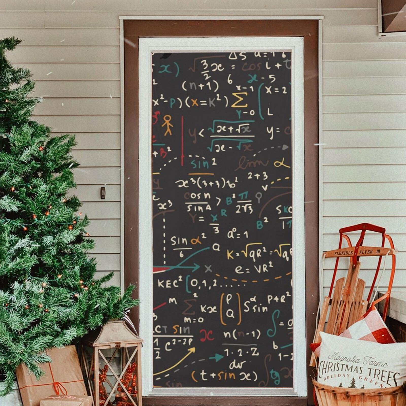 Christmas Chalkboard Cover