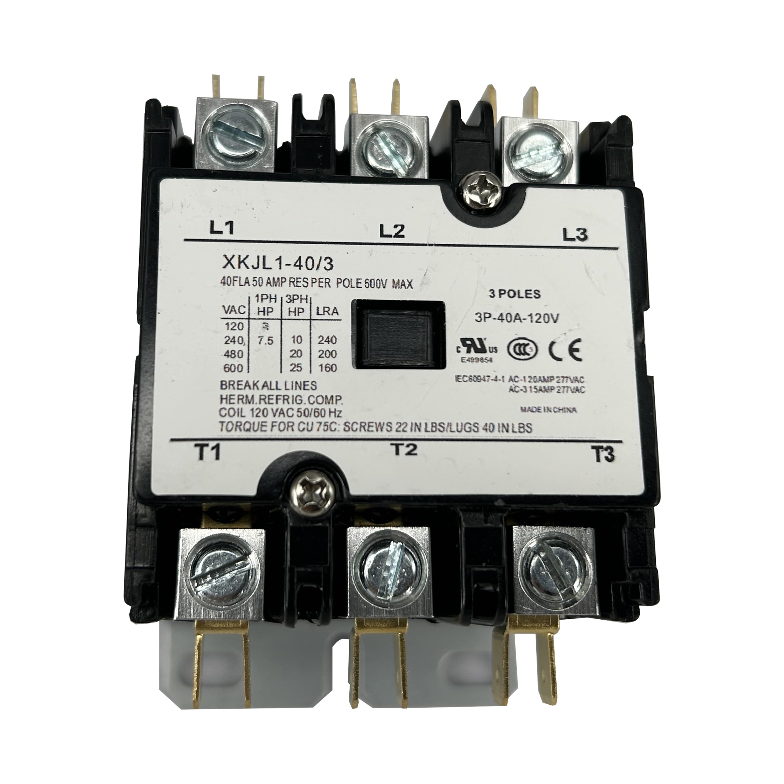 Snapklik.com : HIATSU Motor Contactor - 3-Pole Air Conditioner ...