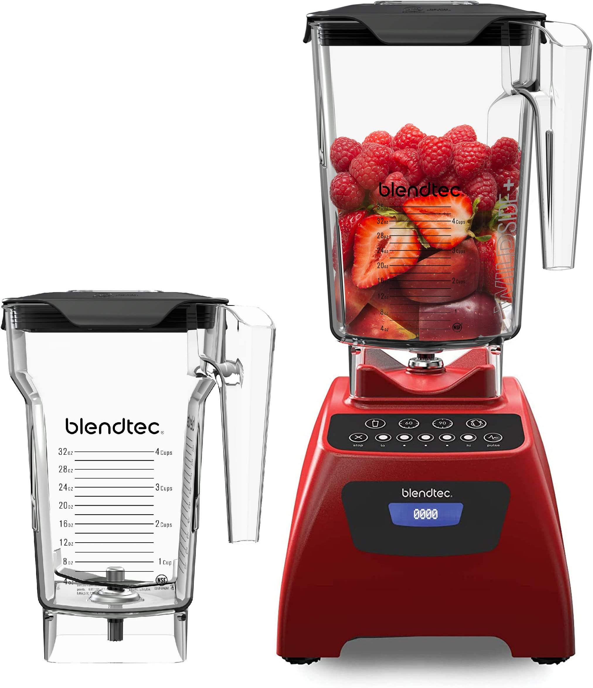 Amazon.com: Blendtec Total Classic Original Blender, 90 oz WildSide+ ...