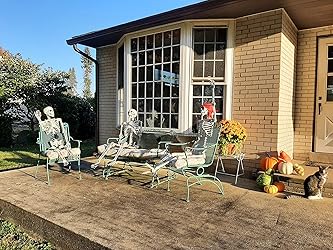 Amazon.com: JOYIN 5 ft Pose-N-Stay Life Size Skeleton Full Body ...
