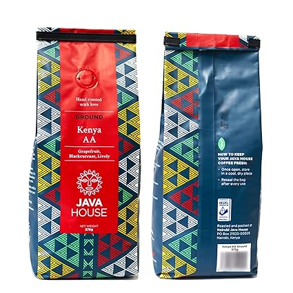 Amazon.com : Kenya AA Coffee. Ground Coffee Beans. Fresh Roasted Coffee ...