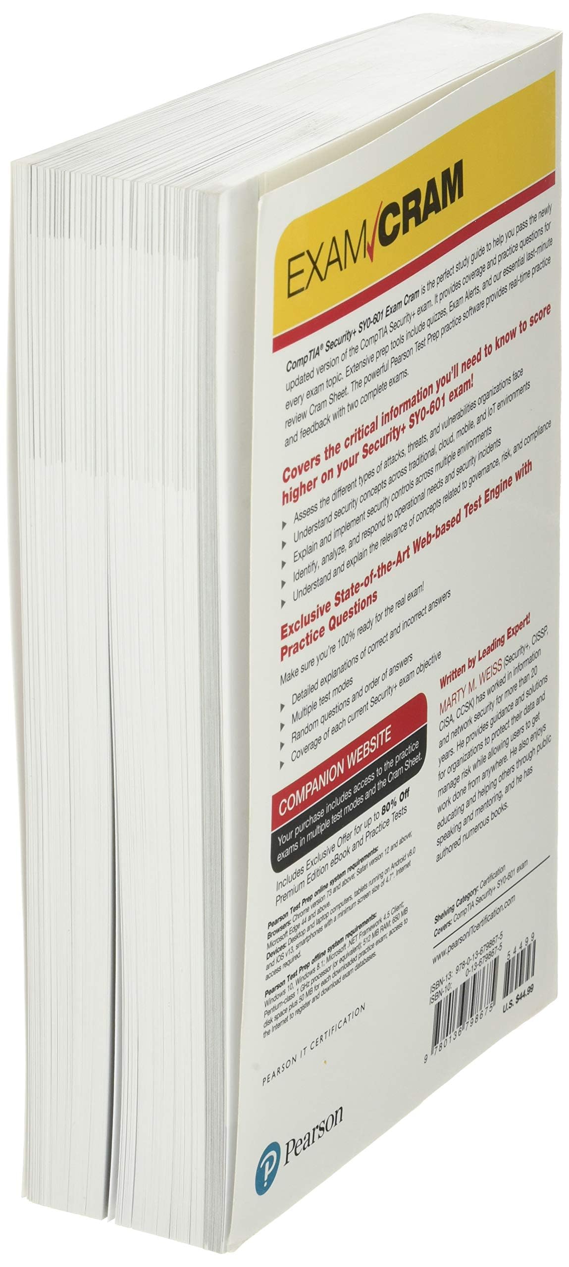 Snapklik.com : CompTIA Security+ SY0-601 Exam Cram