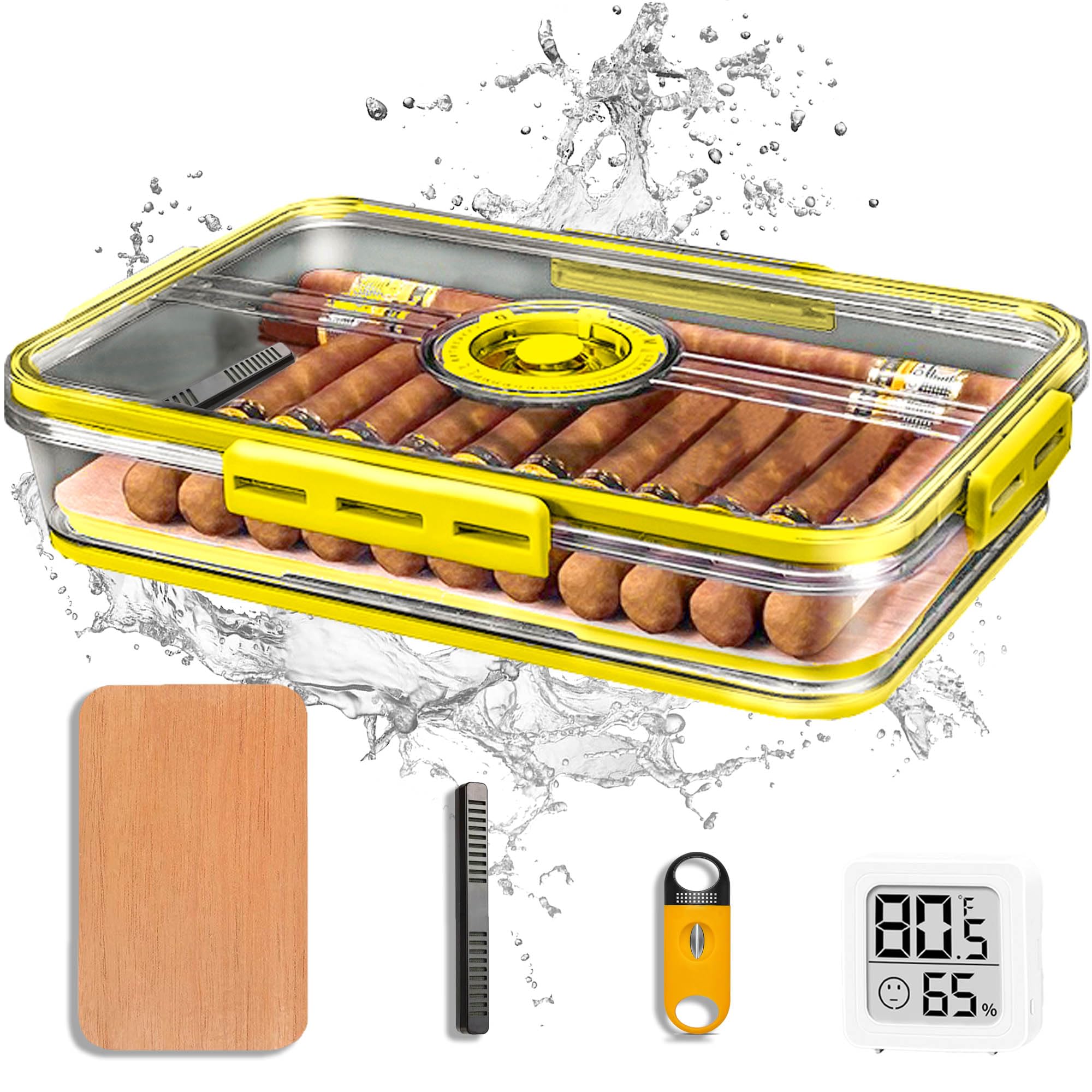 Amazon.com: Tupperdor Cigar Humidor,Cigar Humidor Cabinet With Cigar ...