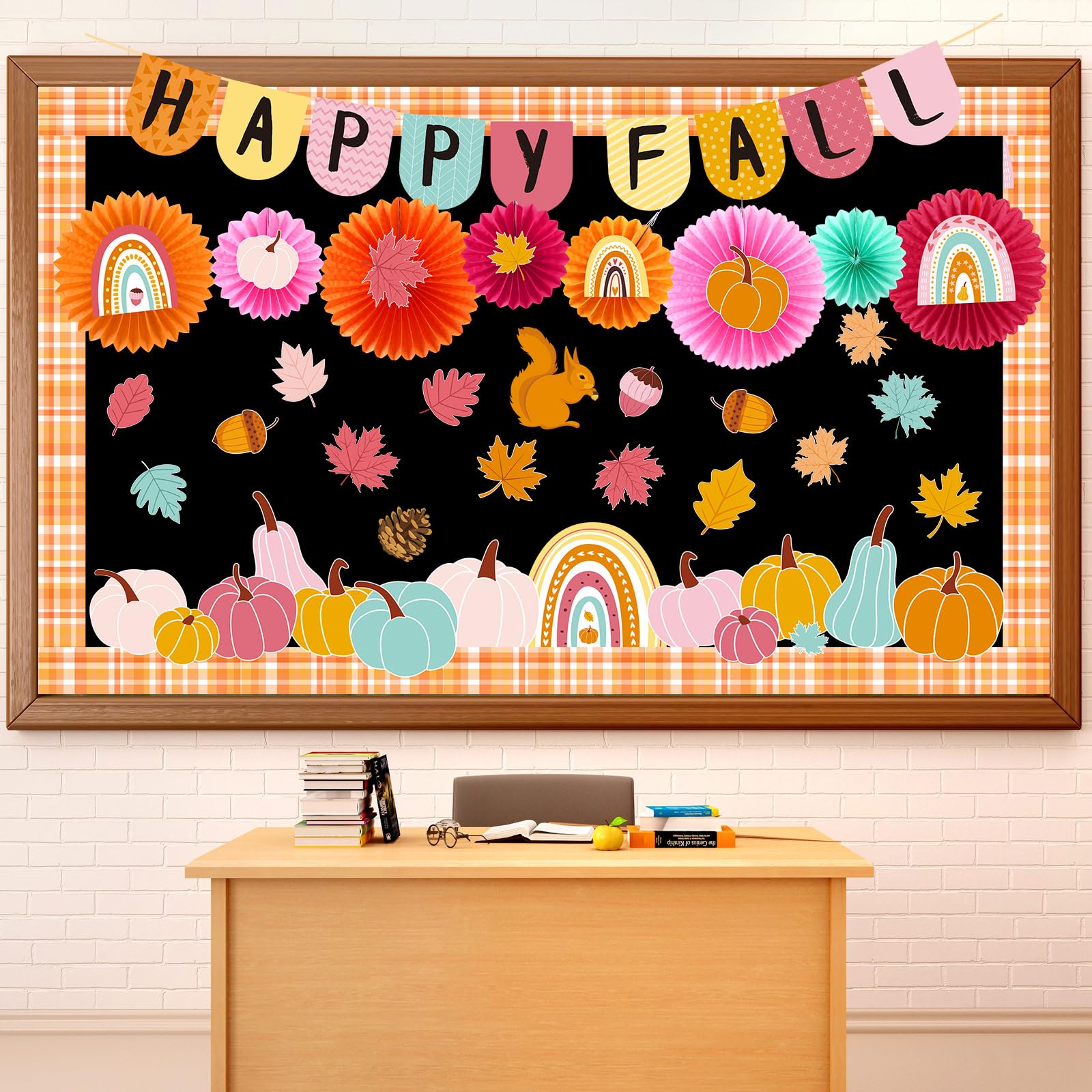 Snapklik.com : Pasimy Happy Fall Bulletin Board Classroom Decorations