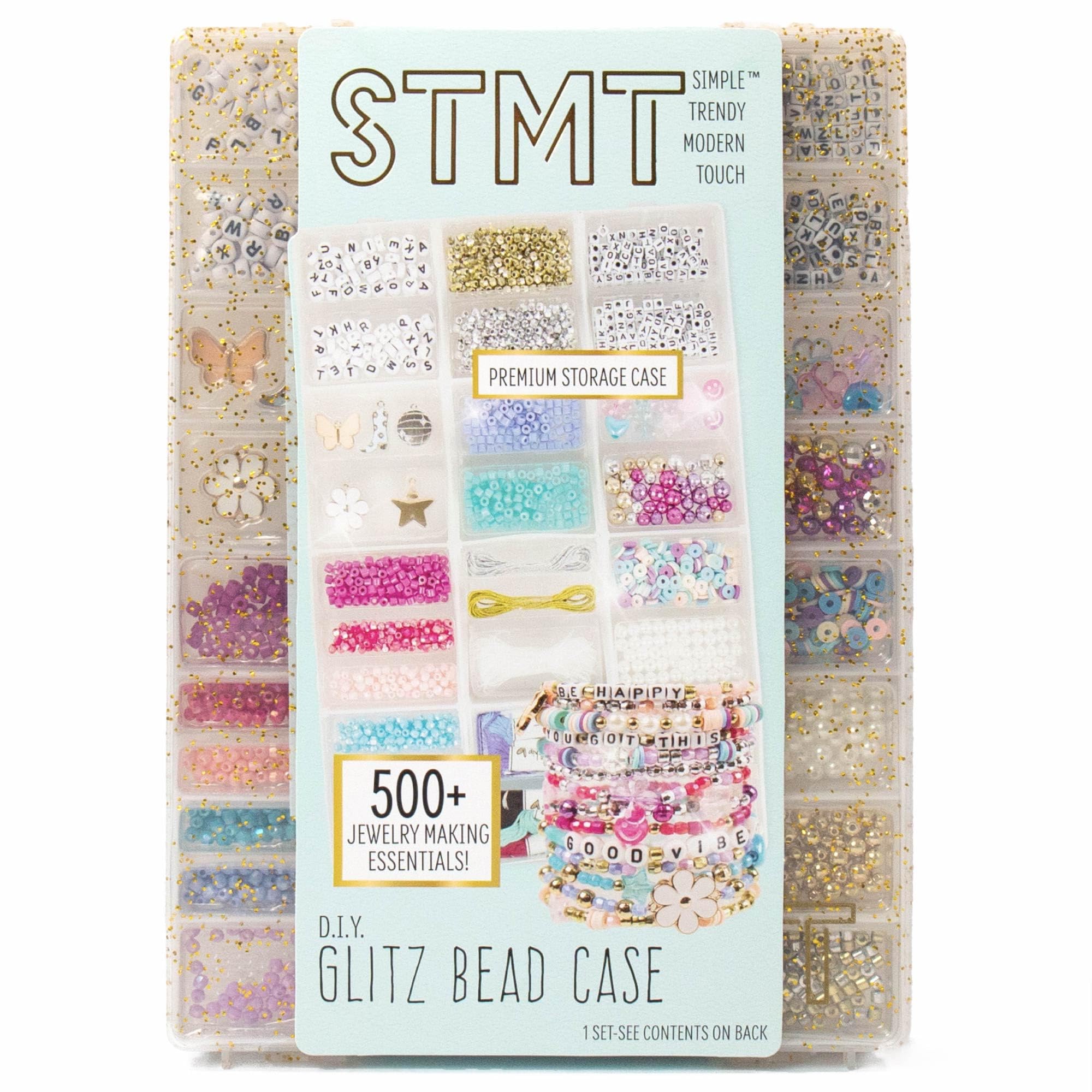 Amazon.com: STMT D.I.Y. Glitz Bead Case, Includes Over 500 Jewelry ...