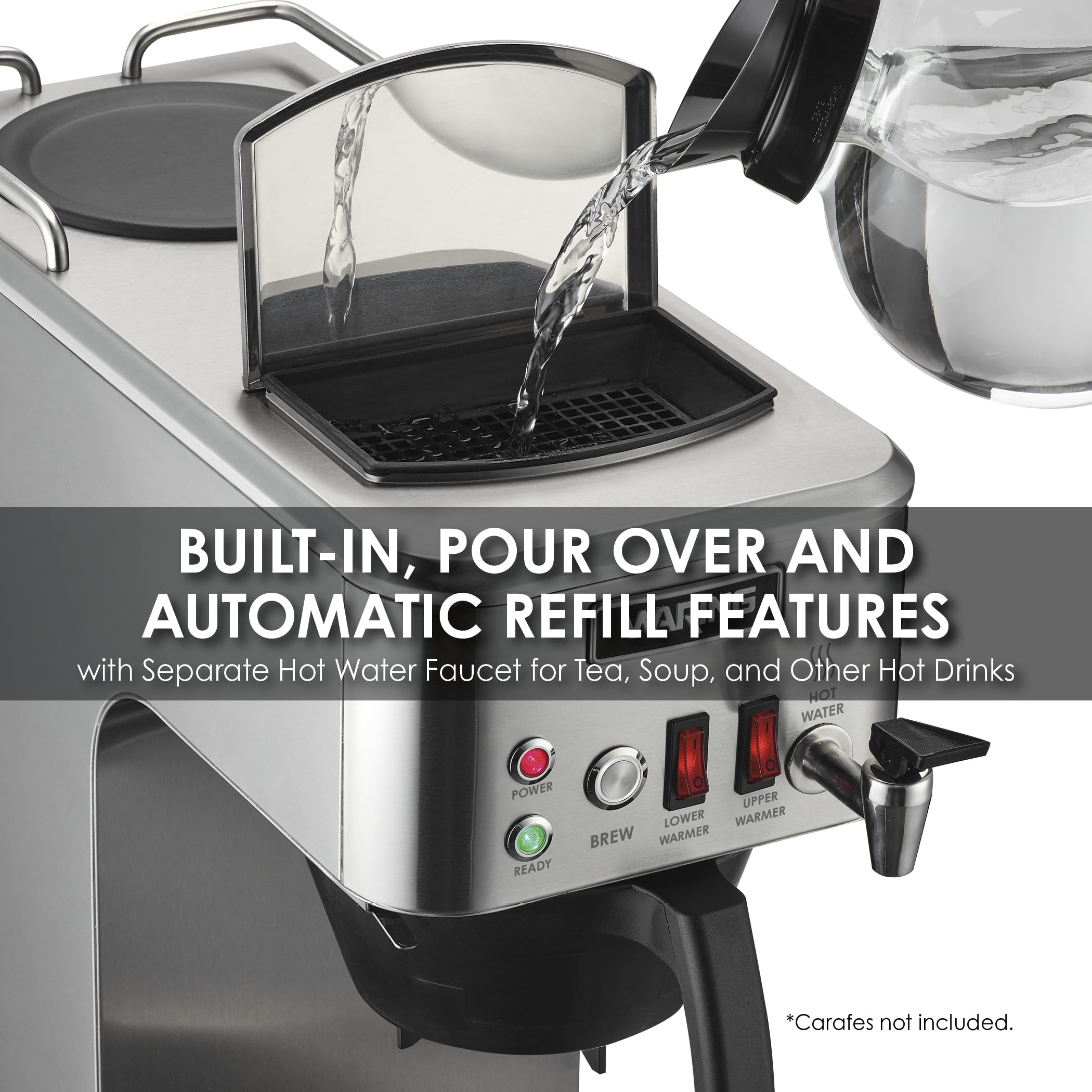Cafeteras Waring De 2 Quemadores Batidora De Bar Torq 2 Waring TBB145K