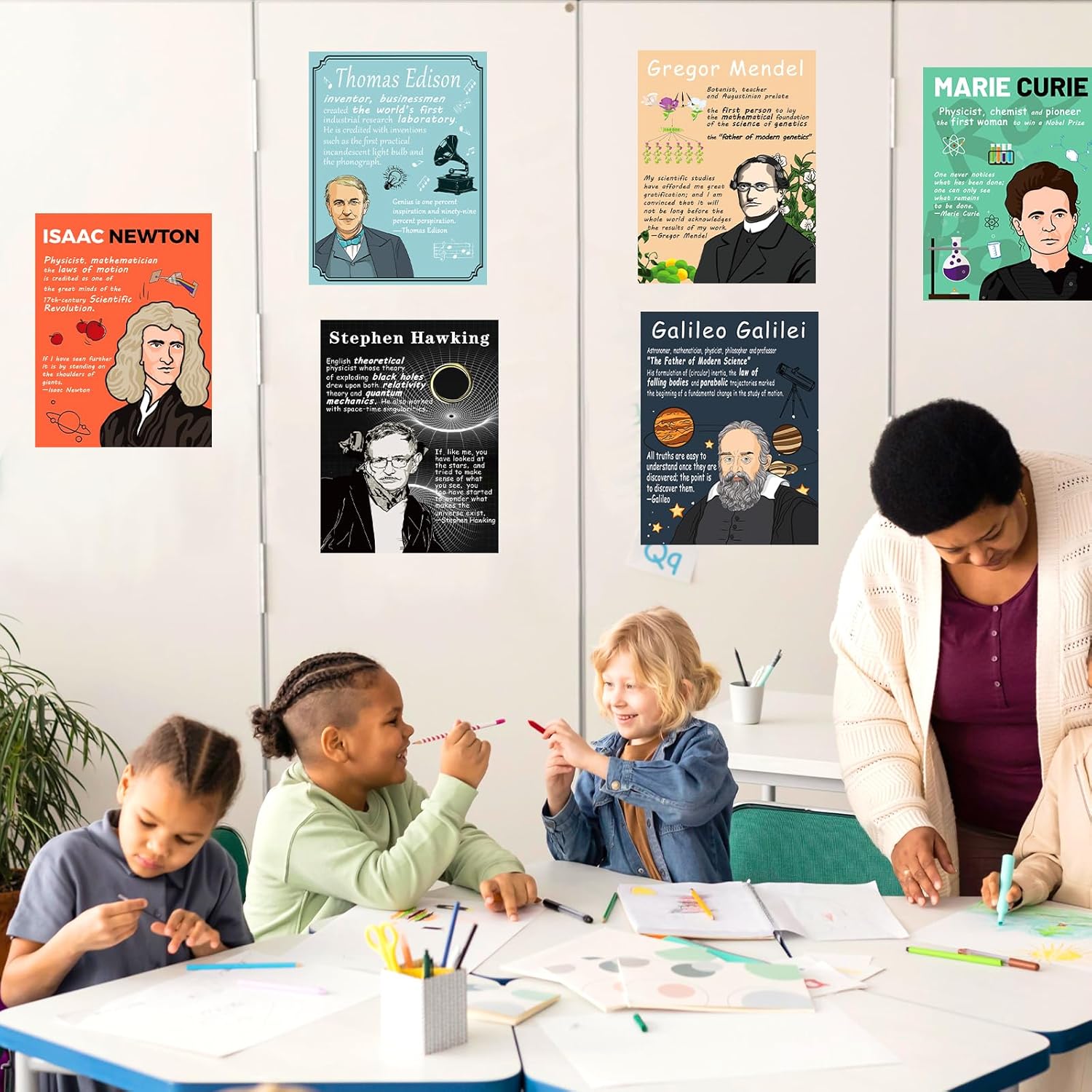 Generic Scientist Quote Posters 10 Pack Science Poster Inspirational ...