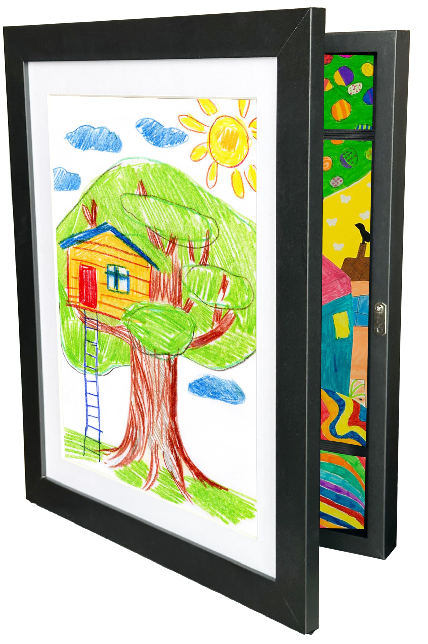 Amazon.com: Kids Art Frames, Artwork Picture Frames Changeable，8.5x11 ...