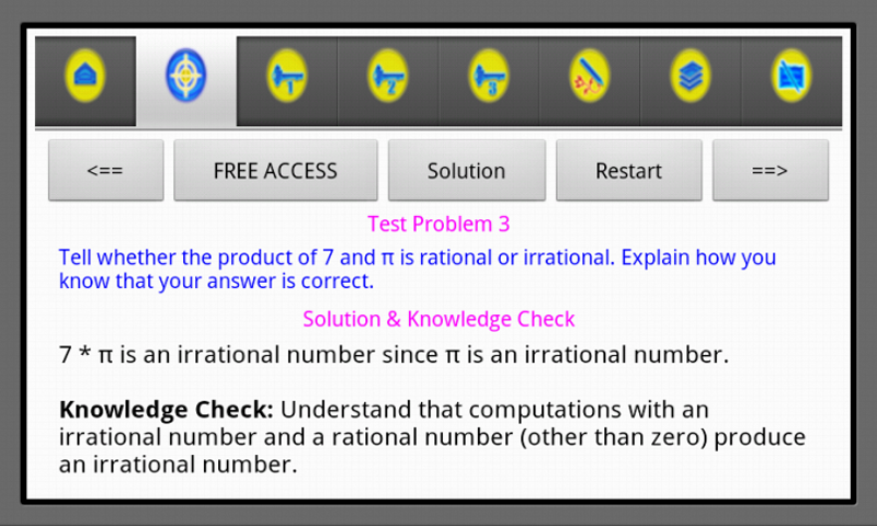 8th Grade Math (for Kindle, Tablet & Phone) - App on Amazon Appstore