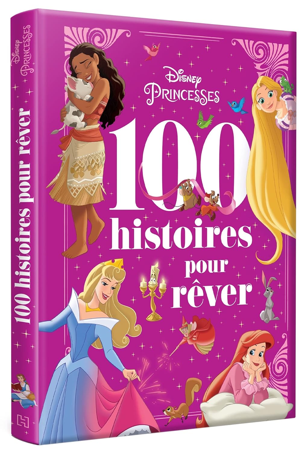 Amazon.com: DISNEY PRINCESSES - 100 Histoires pour Rêver: 9782017192558 ...