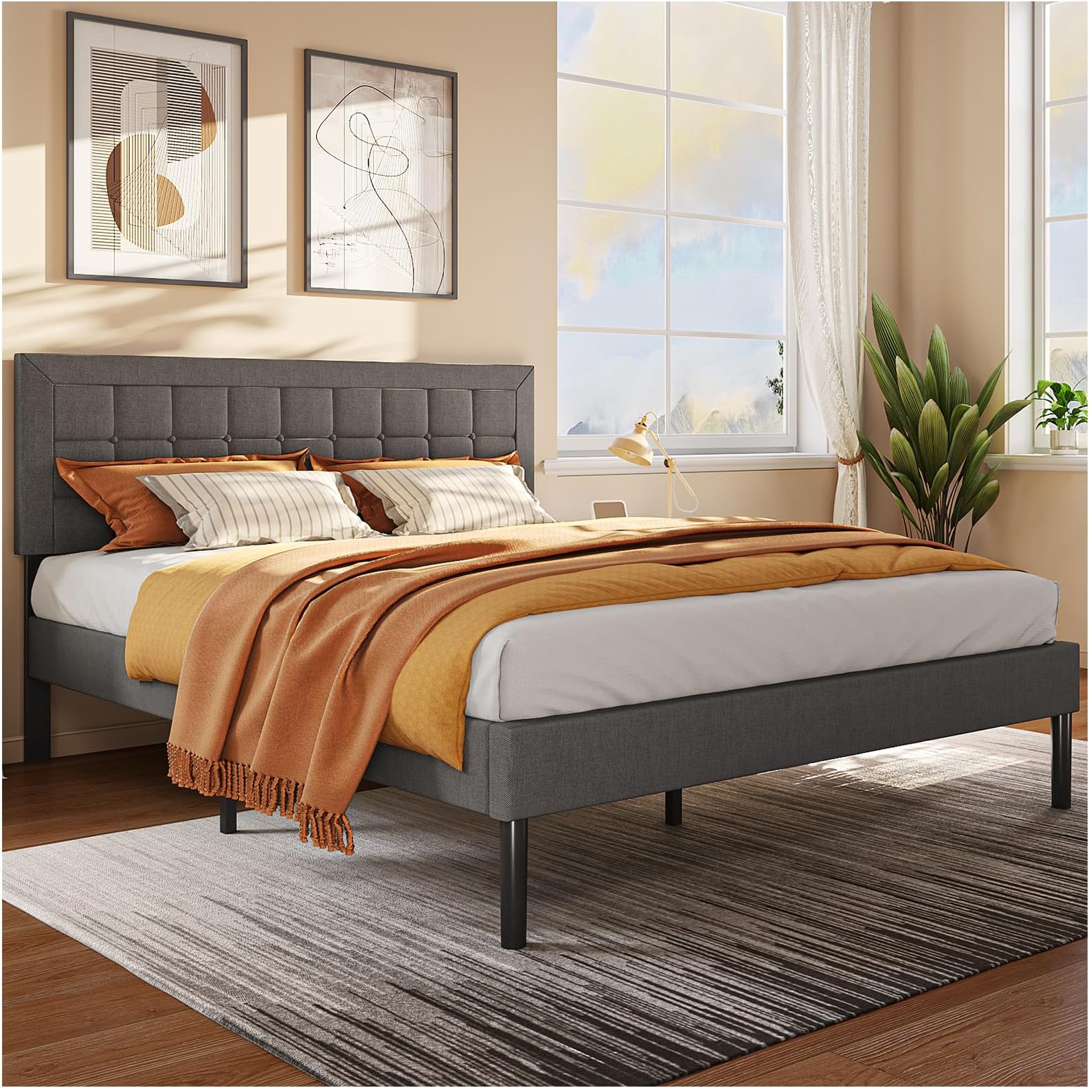 SIMPLE HOGAR 150x190 Cama Matrimonial, Base Cama Matrimonial, Recamara ...