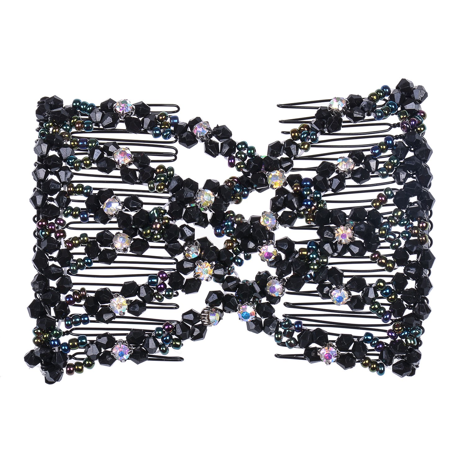 Amazon.com : Lovef Easy Magic Hair Beauty Decoration Comb Pearl ...