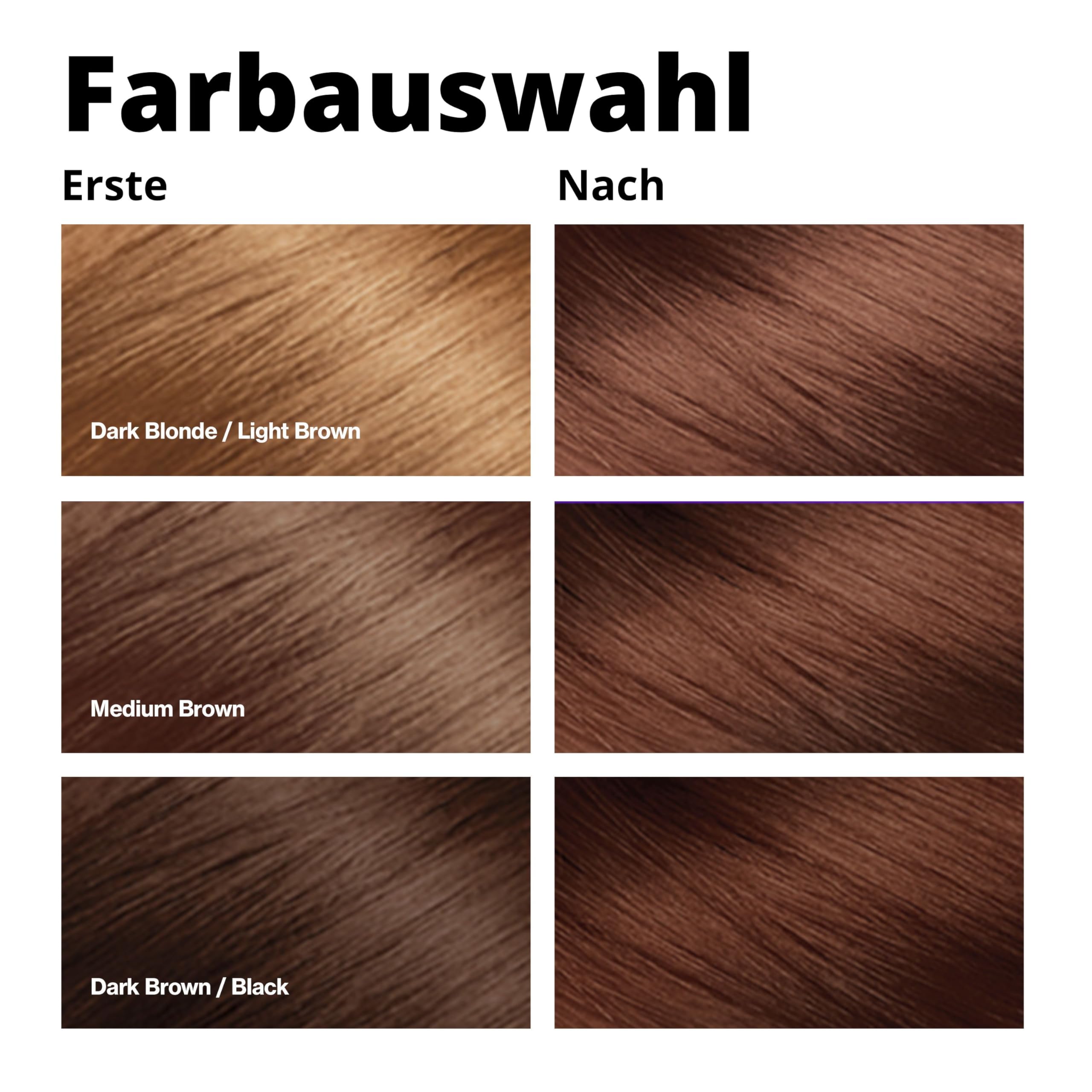 Revlon Hellbraun Haarfarbenkarte Permanente Haarfarbe Kühle Töne
