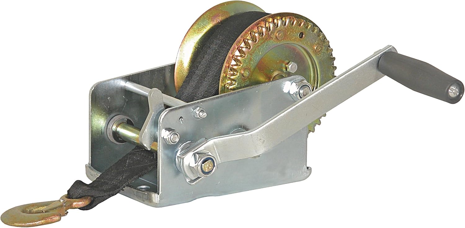 Amazon.com: Buyers Products HW2000S Hand Winch (Handwinch, 2,000 Lb ...