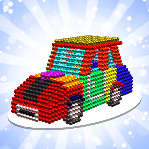 Cars Build by Magnetic Balls 3D - Magnet World Coloring games - App on ...