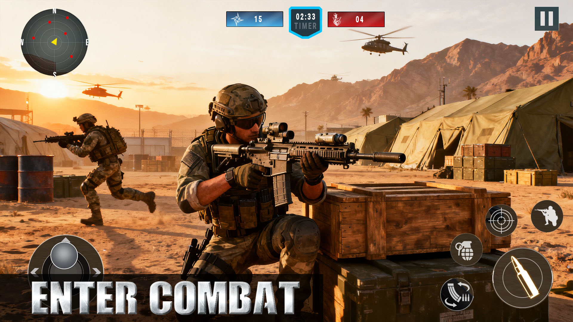 Gun Counter Strike Offline FPS Shooting Games: Critical Action Gun ...