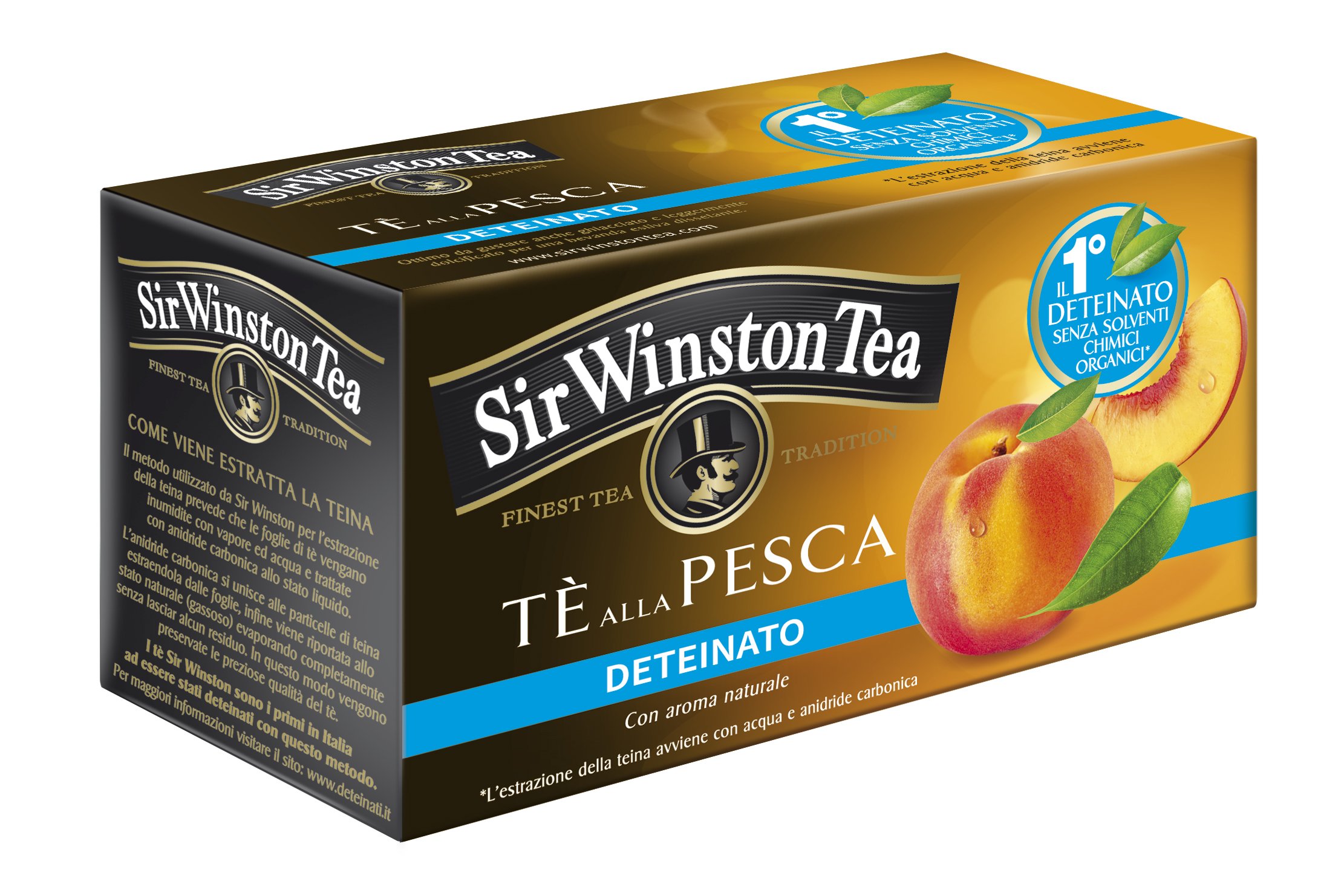 Buy Sir Winston Tea | Sir Winston Tea Deteinato Peach Tea 20 Sachets ...