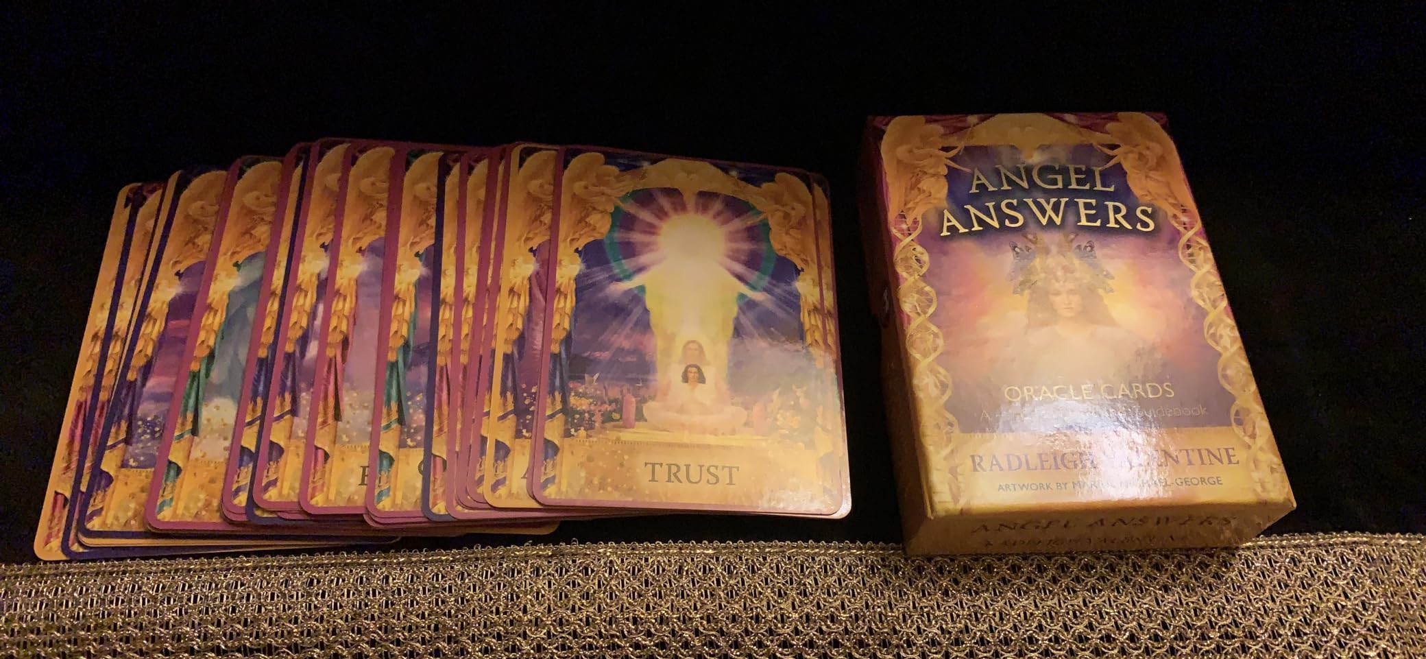 Angel Answers Oracle Cards: A 44-Card Deck and Guidebook: Valentine ...