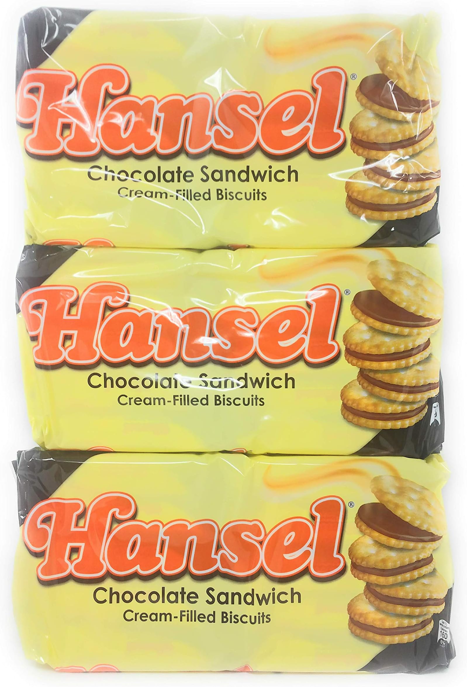 Amazon.com: Hansel Chocolate Sandwich Cream Filled Biscuits 310g, 3 Pack