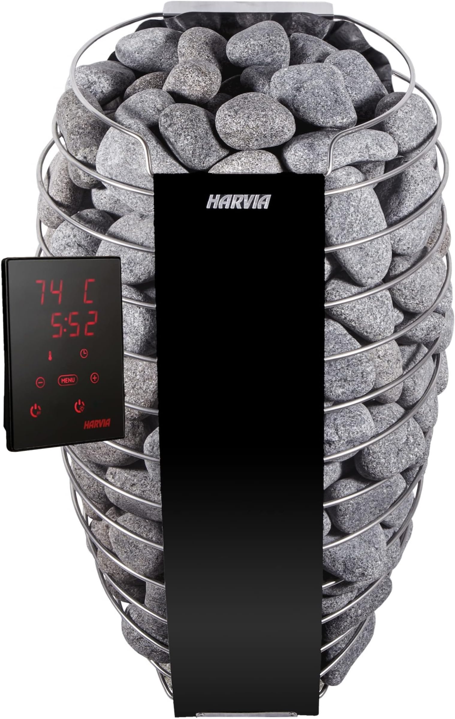 Harvia Spirit SP90XW 9 kW WiFi Black finnischer Saunaofen inklusive ...