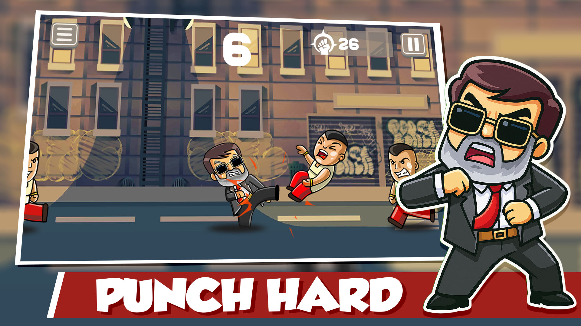 Gangster Street Fighter Arcade Game: Ultimate Action Fighter with ...