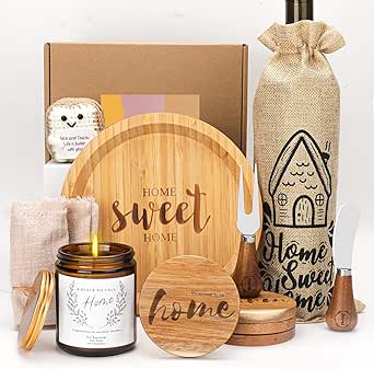 Amazon.com: Pengtai House Warming Gift Set, New Home Gifts, First Home Gifts, Housewarming Gift ...