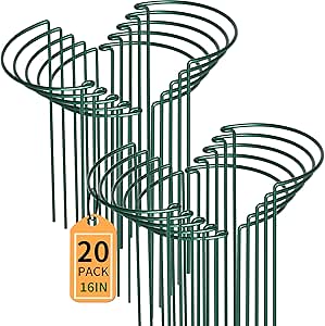 Amazon.com : TCBWFY 20 Pack Plant Supports Stakes for Large Heavy ...