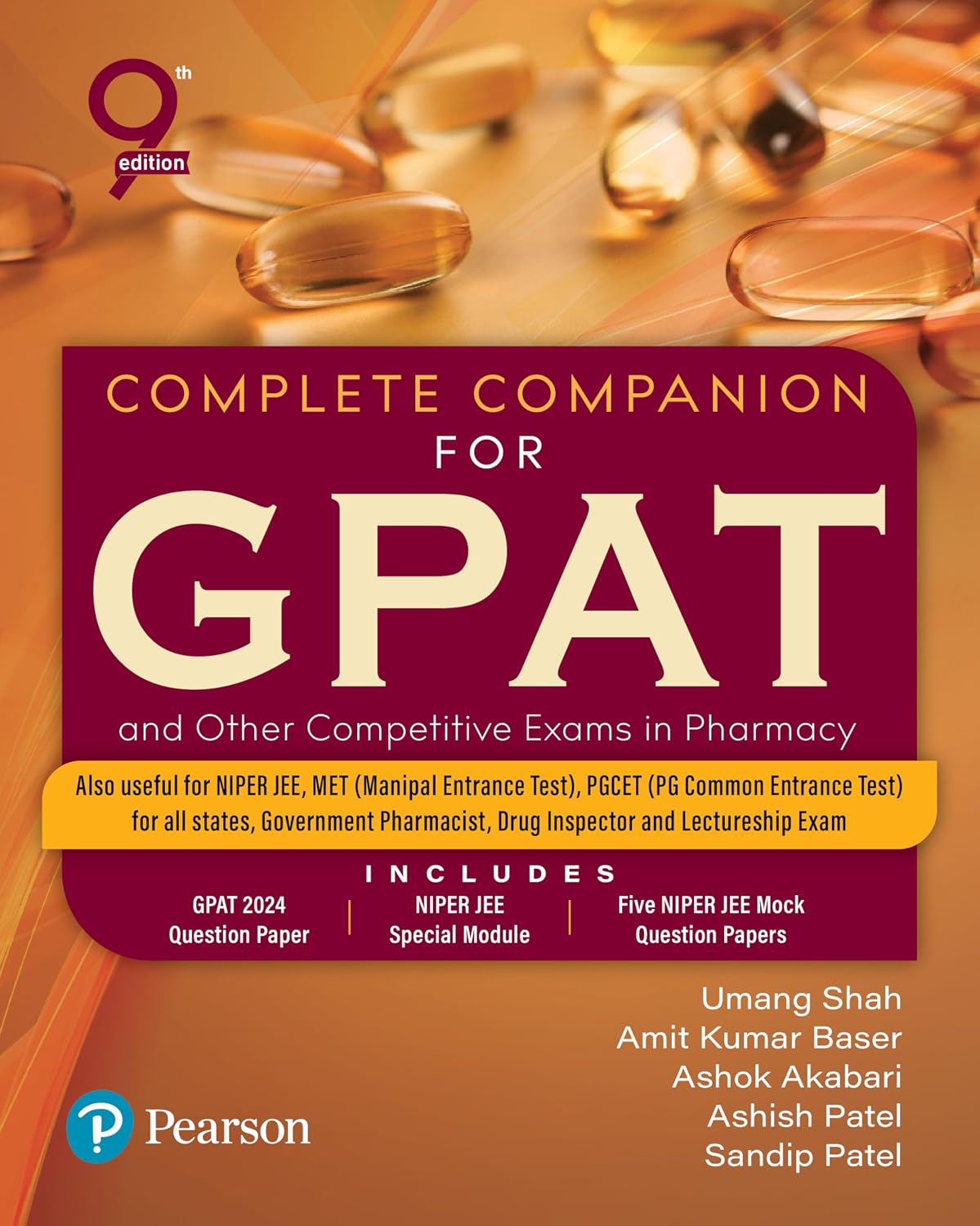 Complete Companion for GPAT | Other Entrance Examination in Pharmacy ...