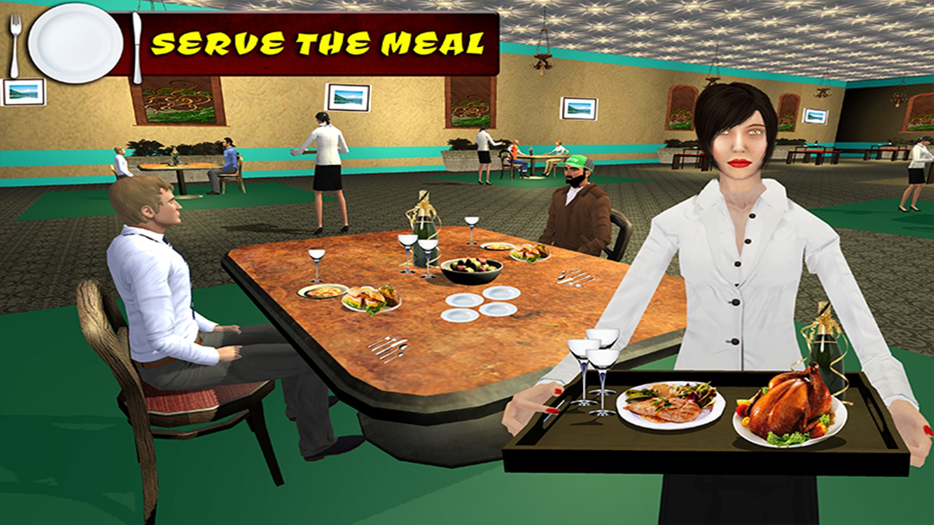 Virtual Waitress 3D Restaurant Sim - App on Amazon Appstore