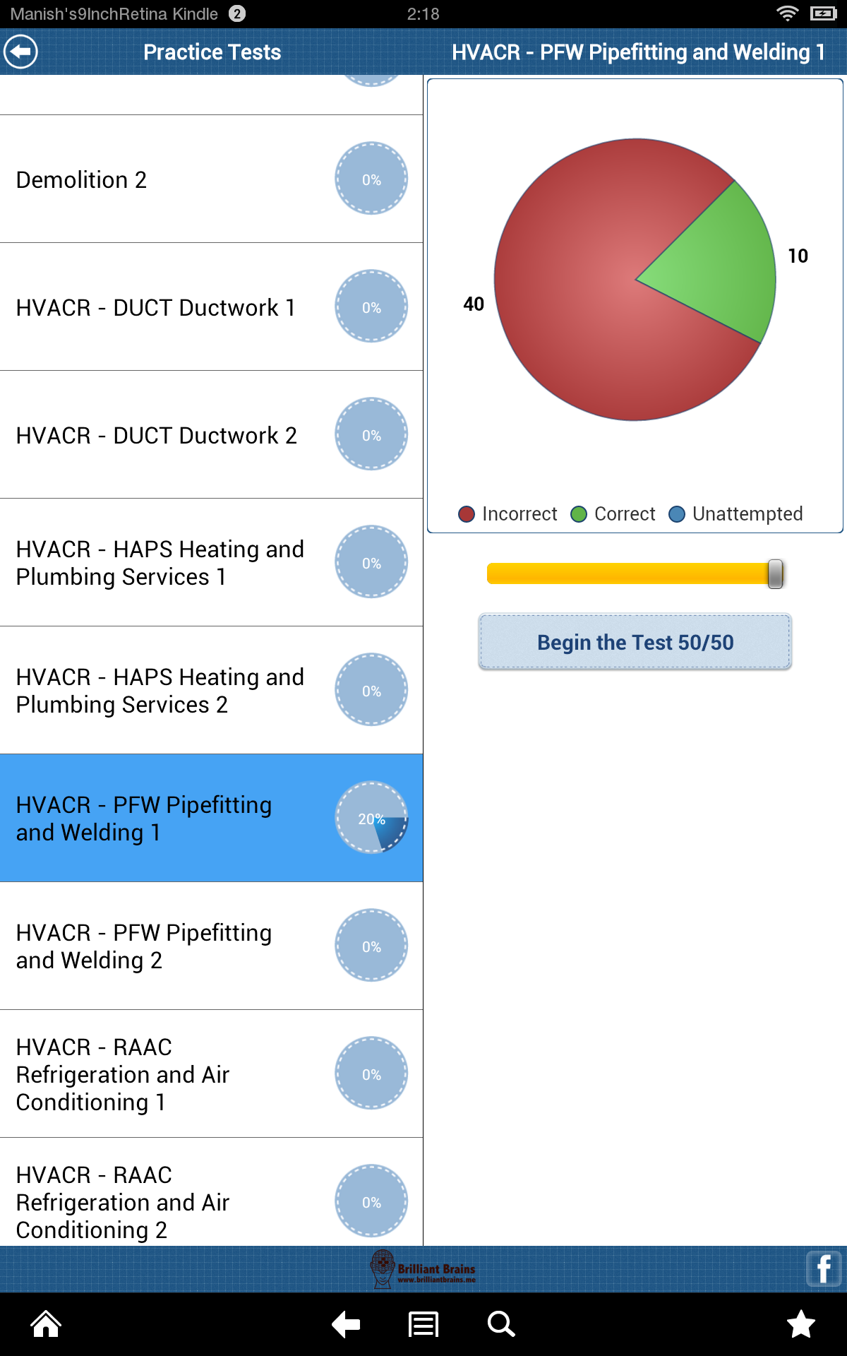 CSCS Revision Test Lite - App on the Amazon Appstore