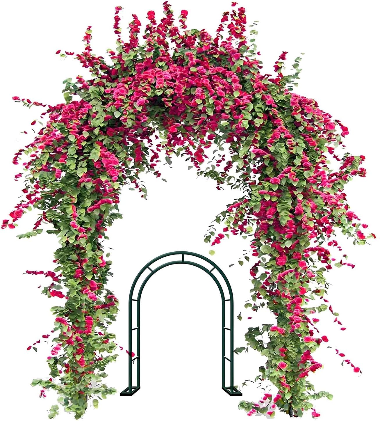 Metal Garden Arch for Climbing Plants - Rose Arches Trellis, Vines ...