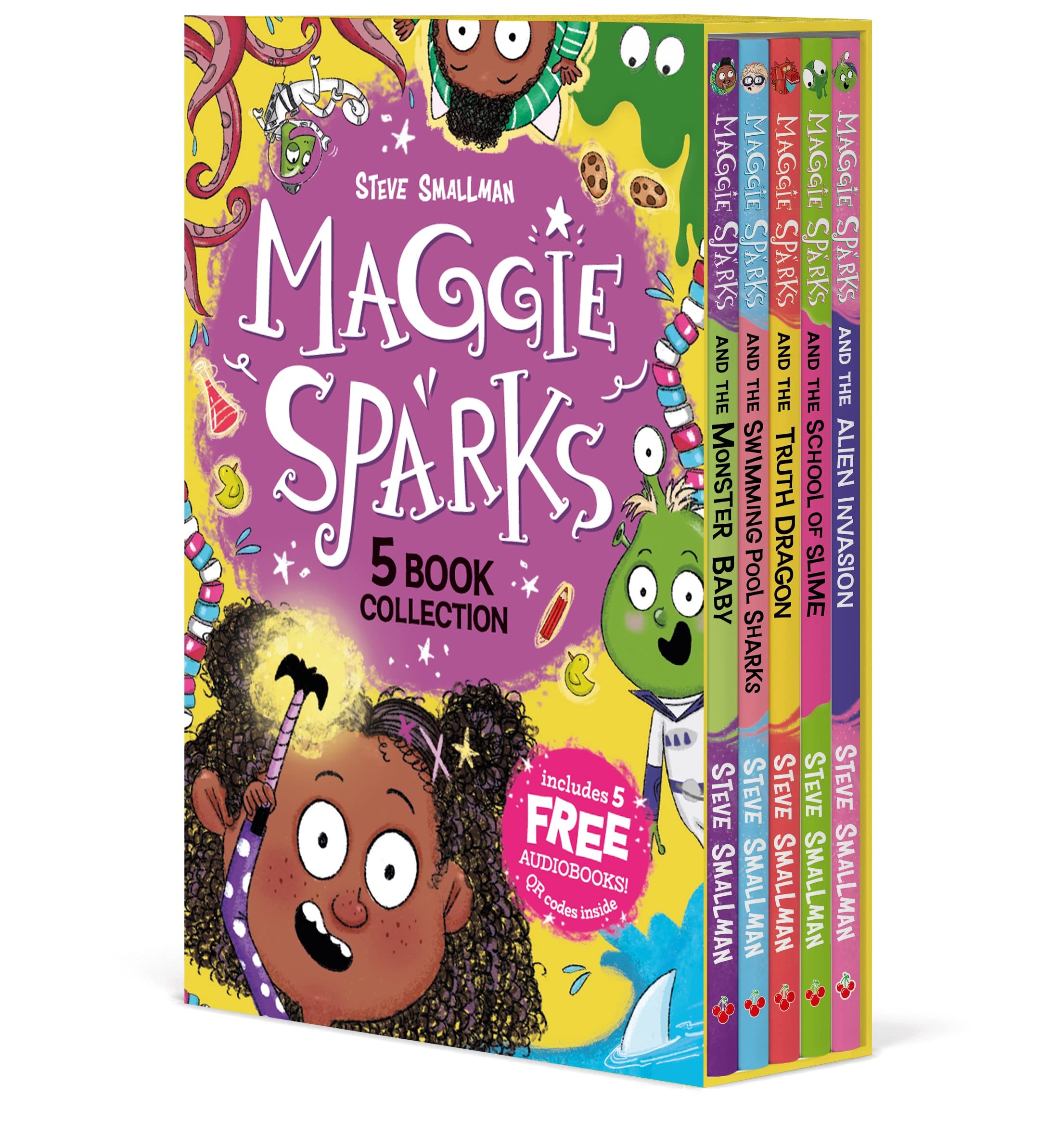 Maggie Sparks a Witch and her Adventures with Aliens, Monsters, Slime ...
