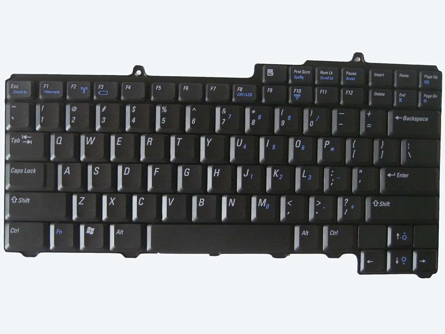 L.F. New Black keyboard for Dell Inspiron 1501 630m 6400 640M 9400 ...