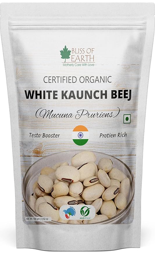 Buy Bliss of Earth Kaunch Beej, Mucuna Pruriens, Cowhage, Velvet Bean ...