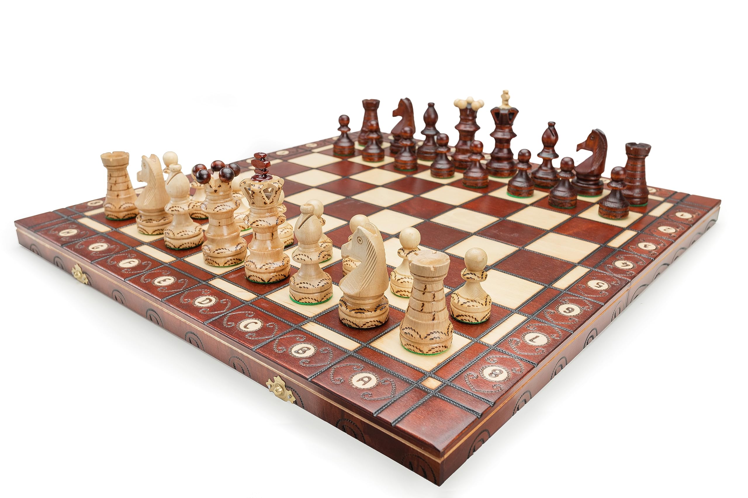 Prime Chess Exclusive Ambassador 54cm 21in Hand Crafted Wooden Chess ...