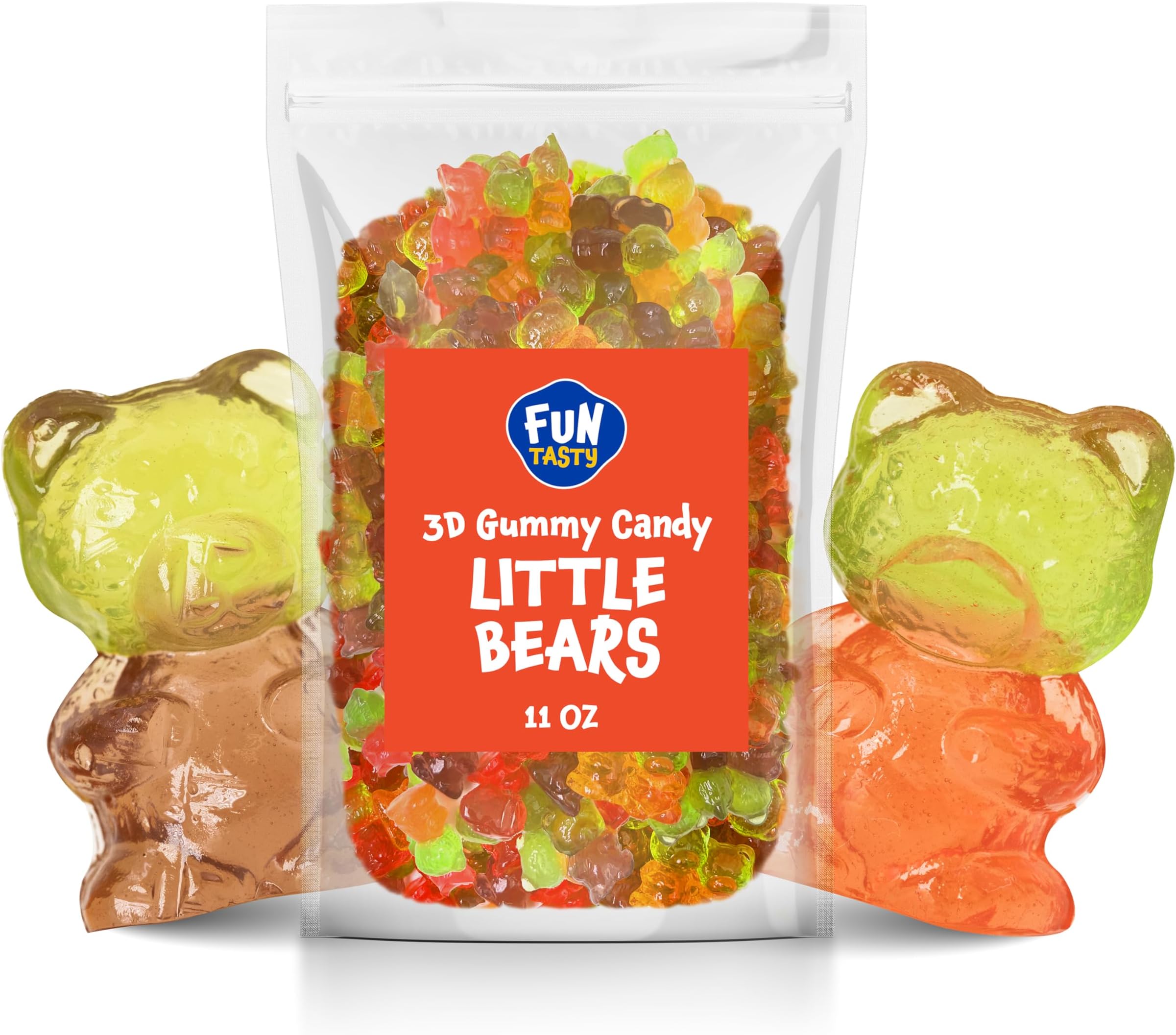 Amazon.com : SweetGlob 3D Gummy Fruit (Blueberry, Raspberry, Pineapple ...