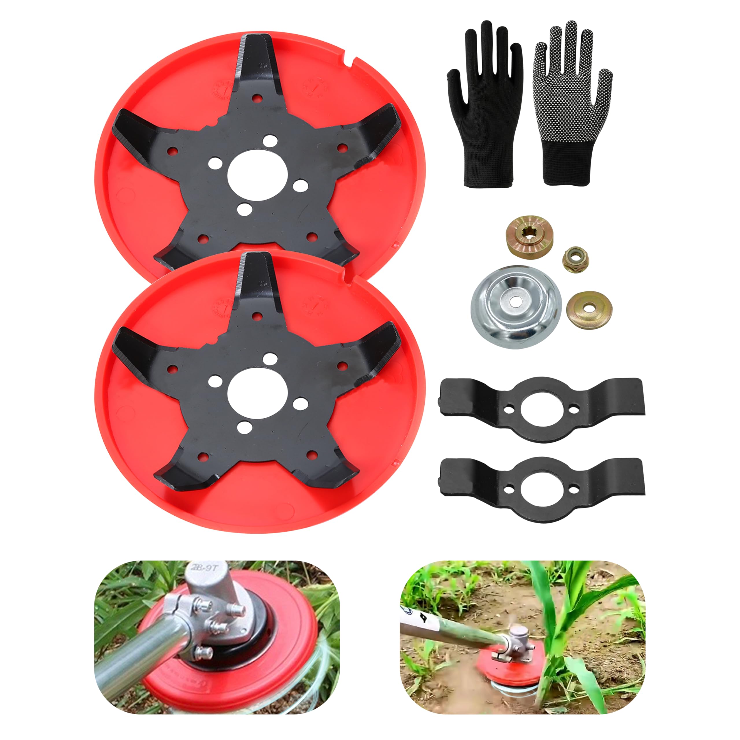 Amazon.com: AGSIXZLAN 2 Pcs Weeding Disc for Weedeater, 2024 New ...