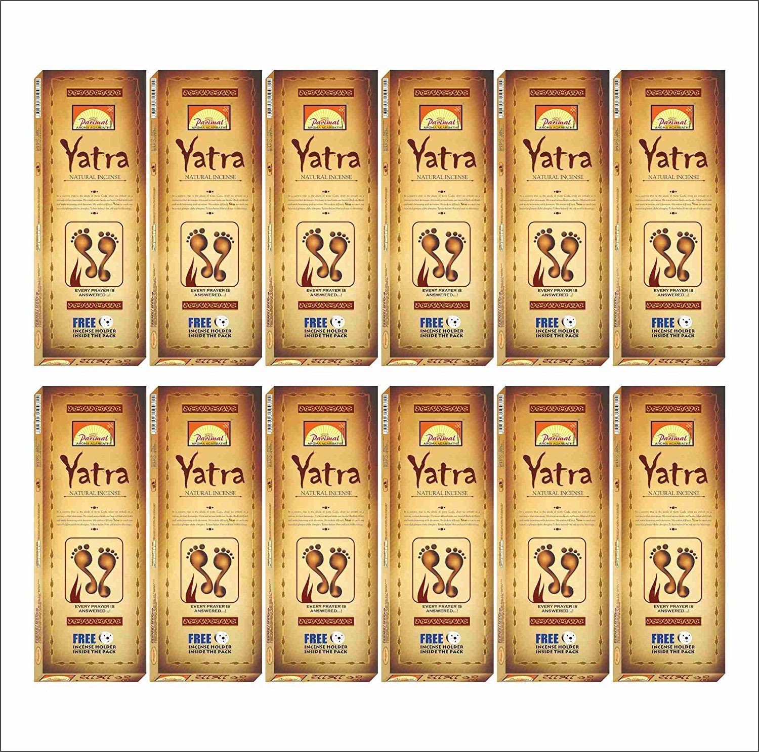 YATRA Small Incense Sticks (Pack of 12) : Amazon.in: Home & Kitchen